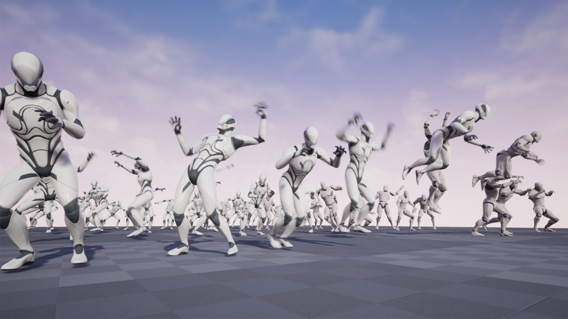 Attack3 Horror Animations 3D model animated rigged | CGTrader