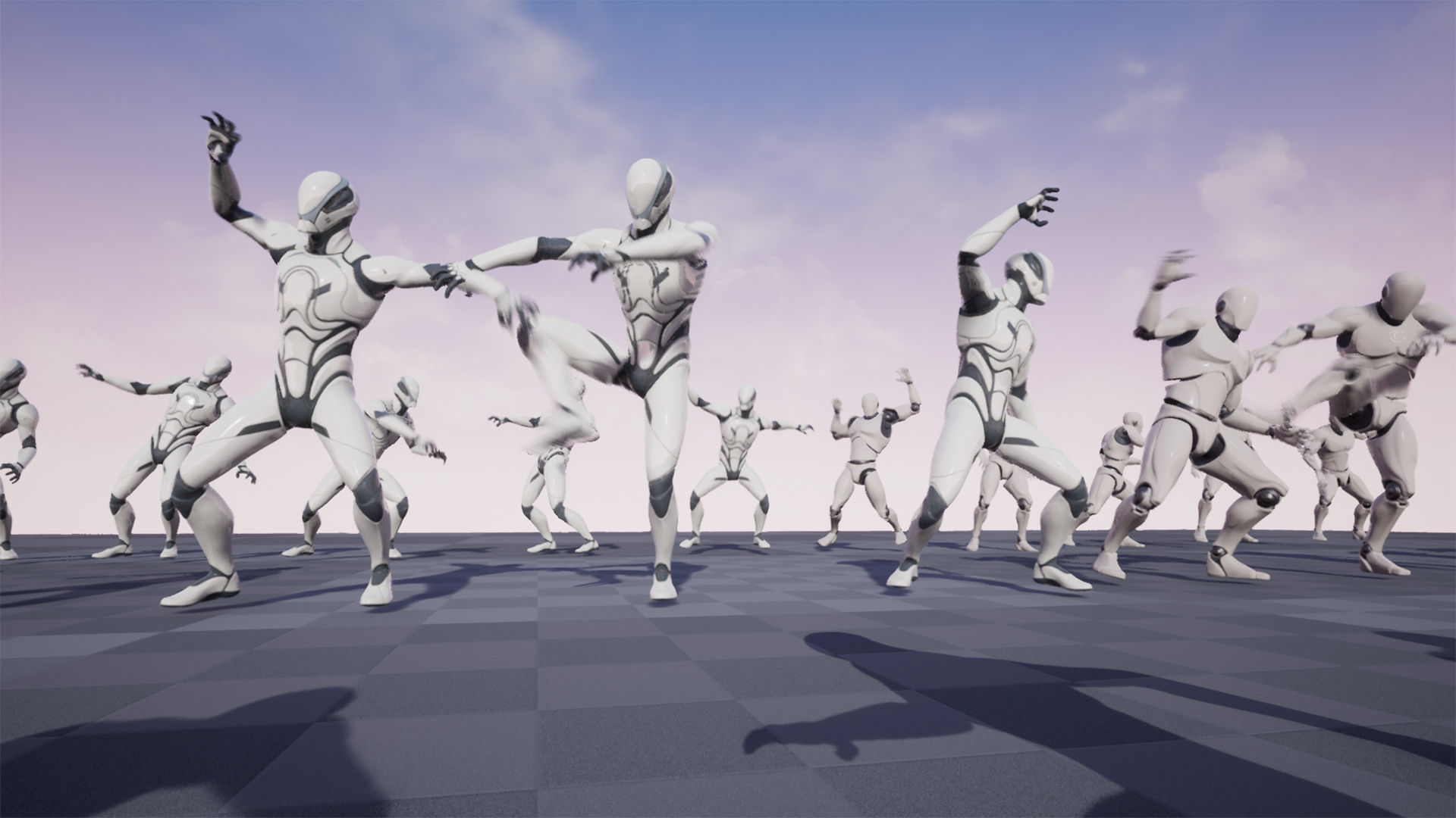 Attack3 Horror Animations 3D model animated rigged | CGTrader