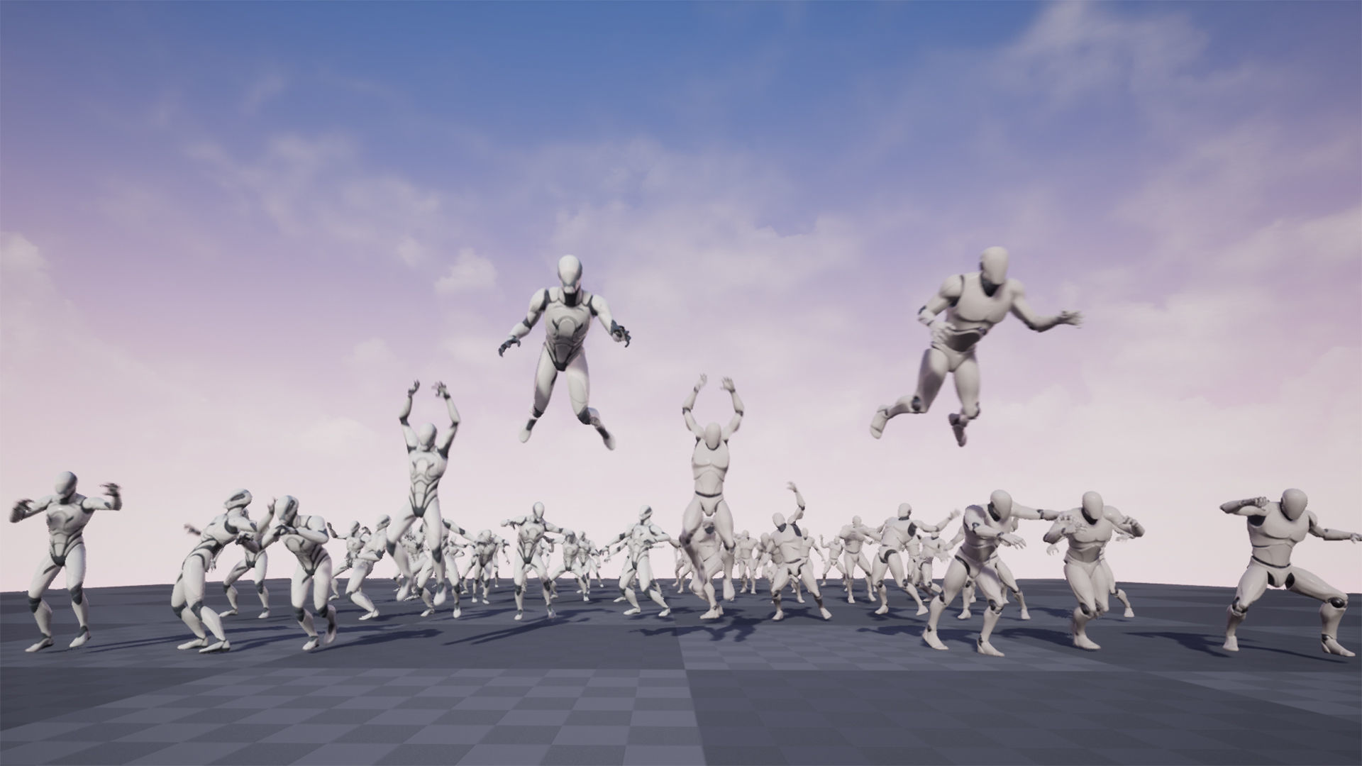 Attack3 Horror Animations 3D model animated rigged | CGTrader