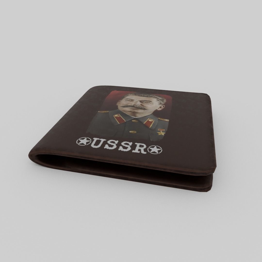 3D model Joseph Stalin wallet VR / AR / low-poly | CGTrader