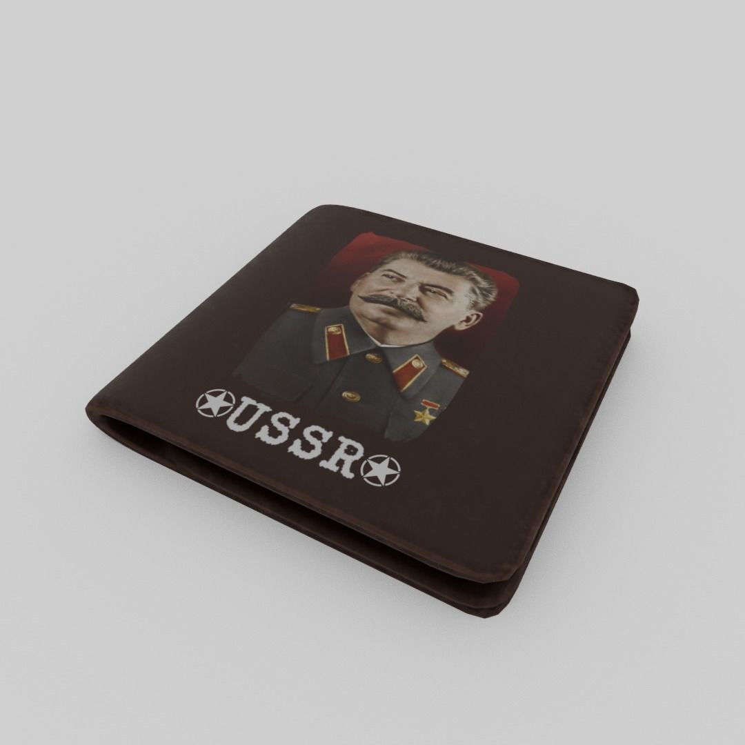 3D model Joseph Stalin wallet VR / AR / low-poly | CGTrader