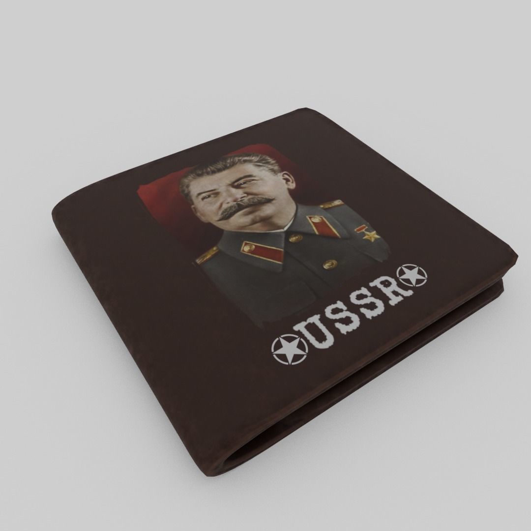 3D model Joseph Stalin wallet VR / AR / low-poly | CGTrader