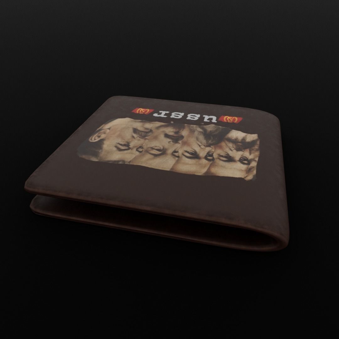 3D model Soviet Union wallet VR / AR / low-poly | CGTrader