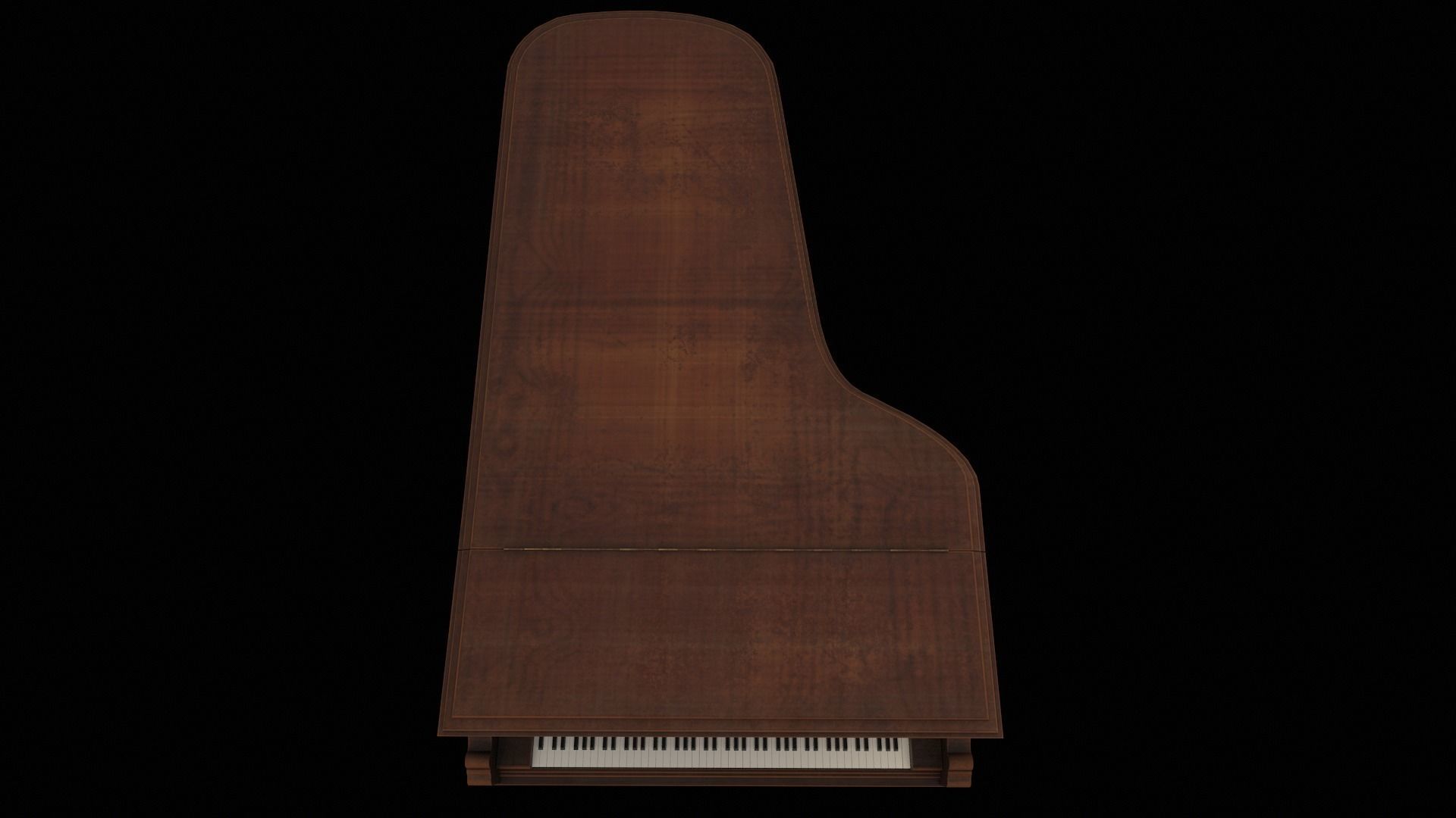 Realistic Custom Concert Grand Piano free 3D model | CGTrader
