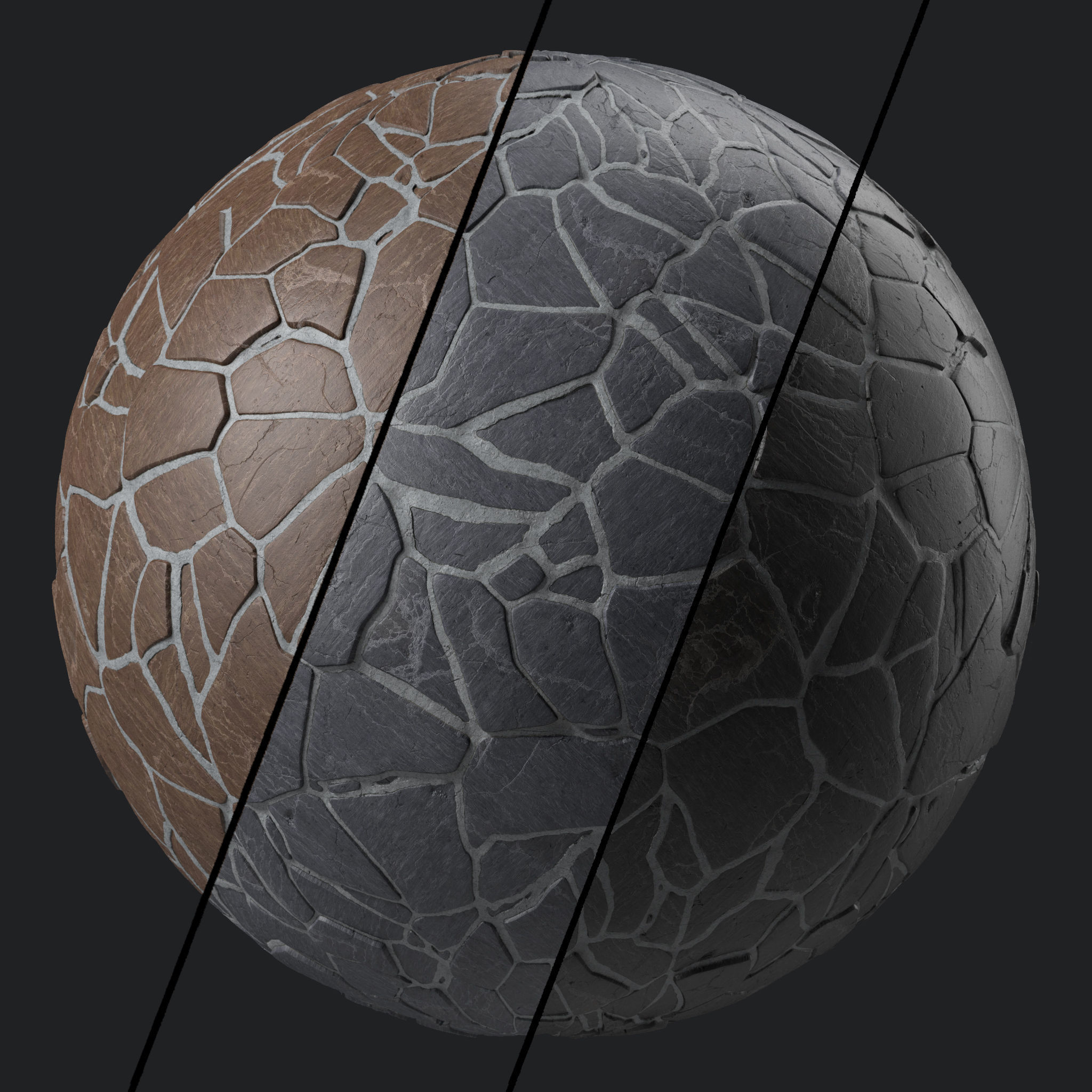 Texture Pavement Materials 95- Sbsar Pbr 4k Seamless VR / AR / low-poly ...