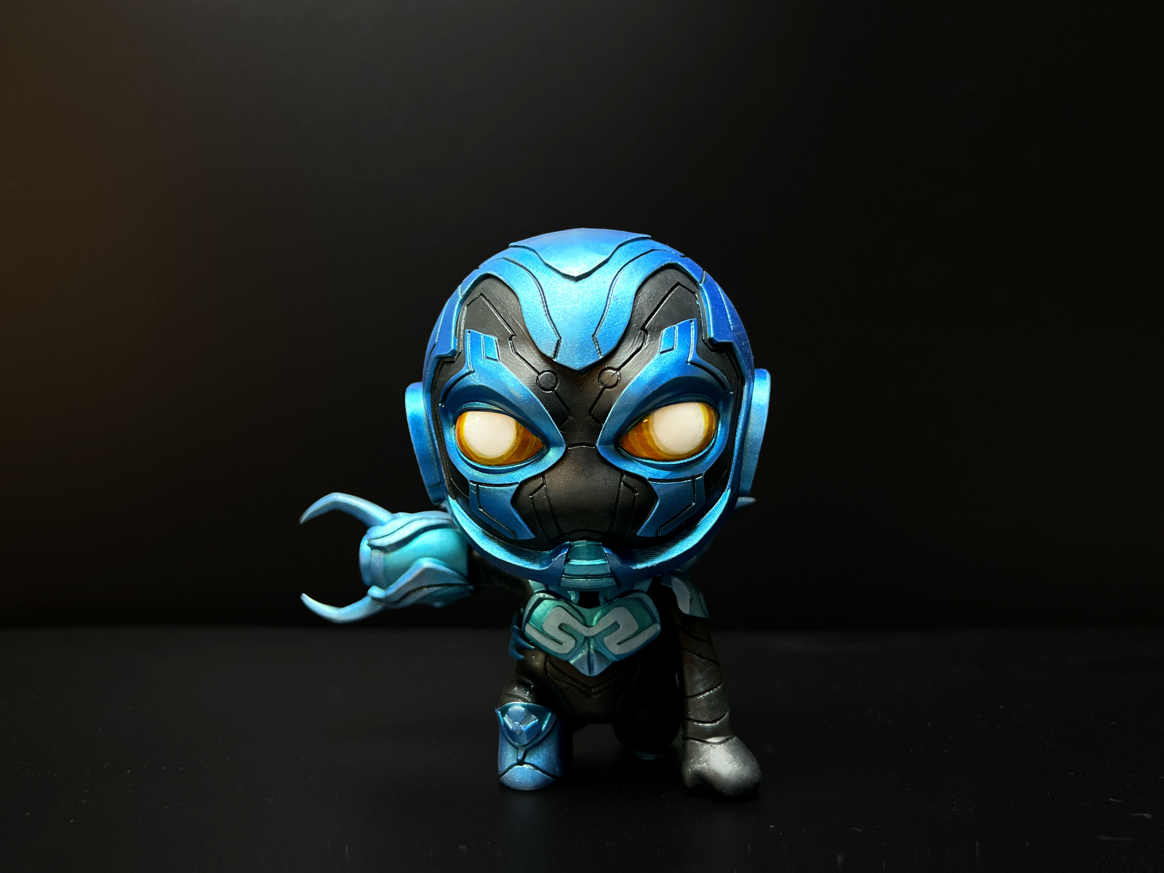 Chibi Blue Beetle 3D model 3D printable | CGTrader