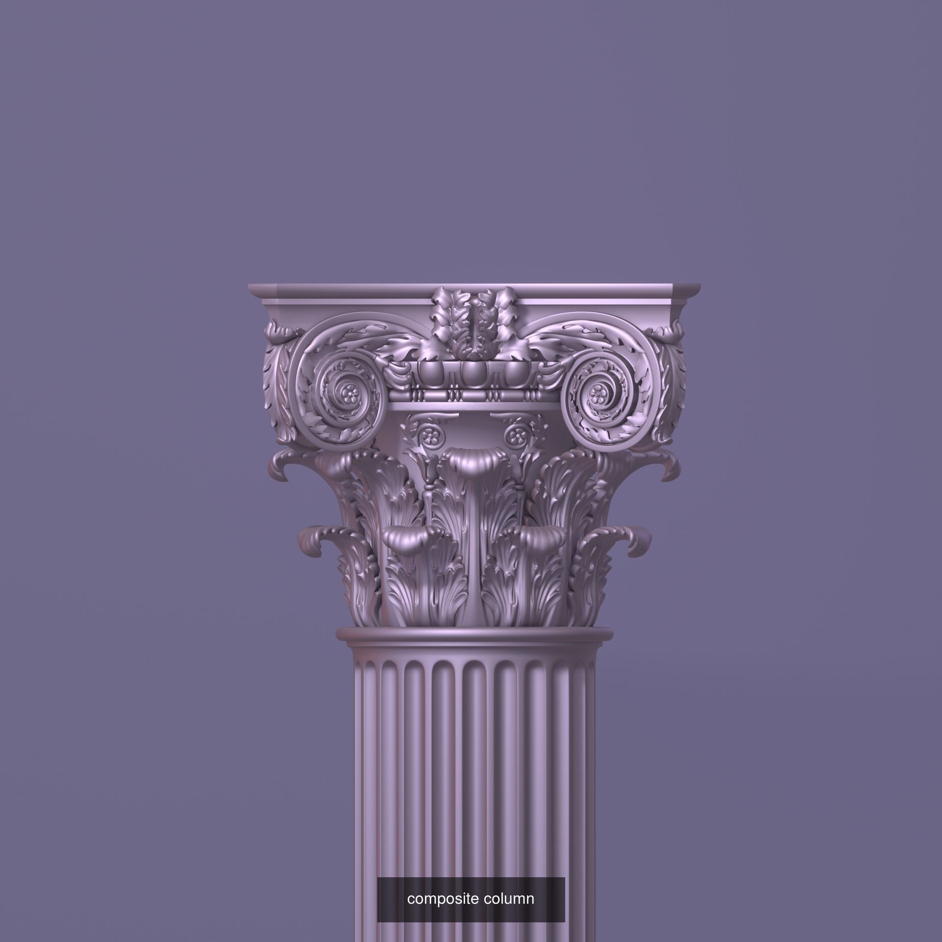Ancient Greek column capital pack 3D Model Collection 3D printable ...