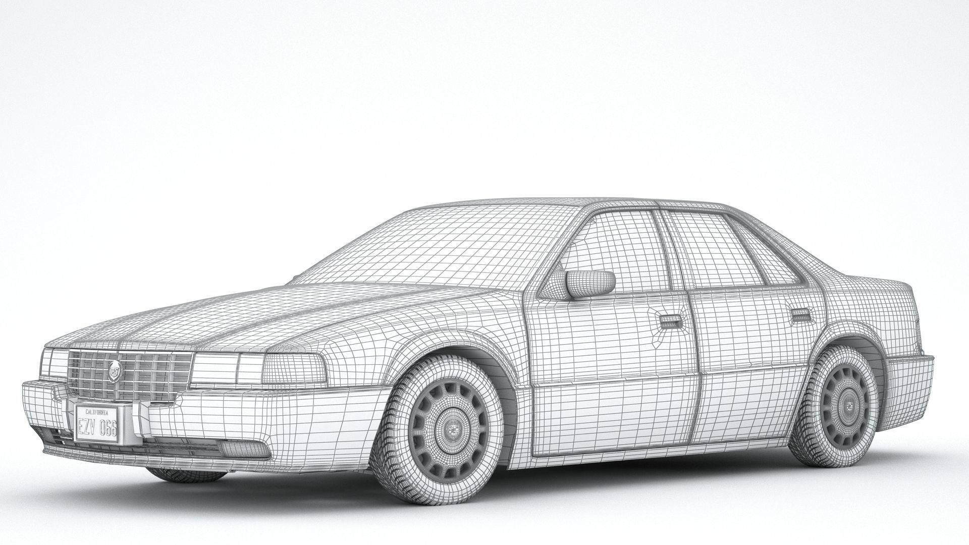 Cadillac SeVille STS 3D model | CGTrader