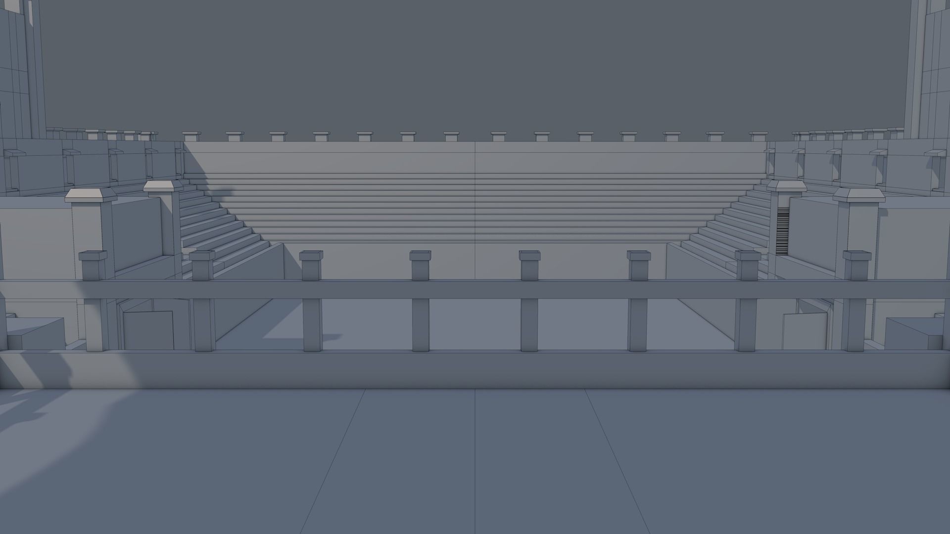 Ancient Gladiator Arena 3D model | CGTrader