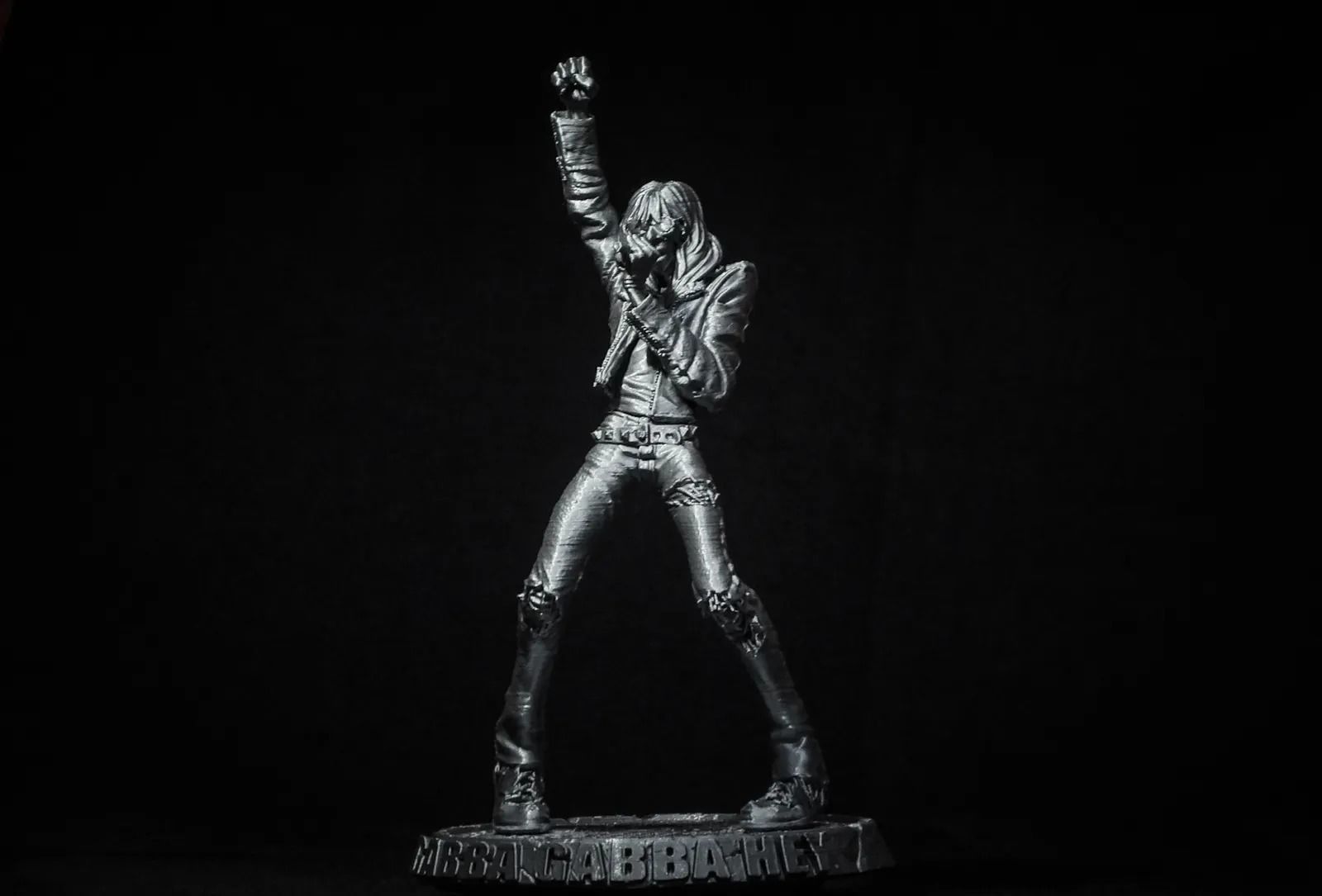 Joey Ramone 3D Printed Collectible 3D model 3D printable | CGTrader