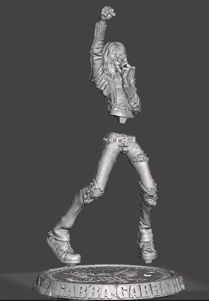 Joey Ramone 3d Printed Collectible 3d Model 3d Printable Cgtrader