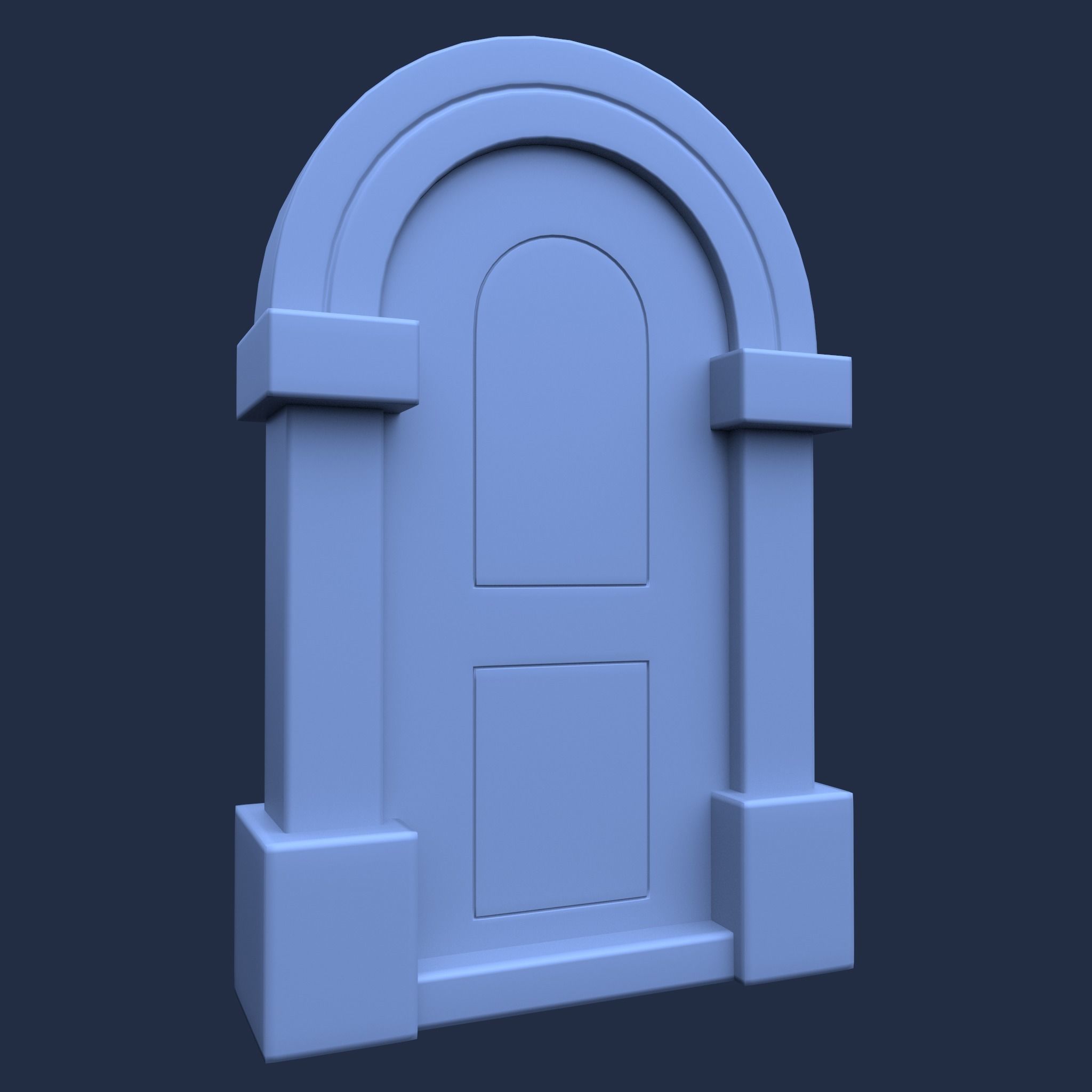 3D model Stylized Door Base Mesh Vol 1 VR / AR / low-poly | CGTrader