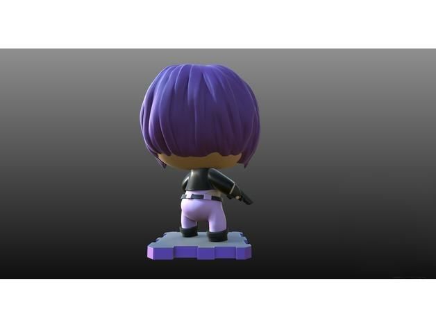 Motoko 3D Printed Character 3D model 3D printable | CGTrader