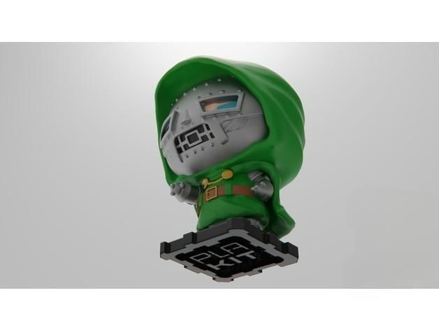 Doctor Doom 3D Printing Sculpture 3D model 3D printable | CGTrader