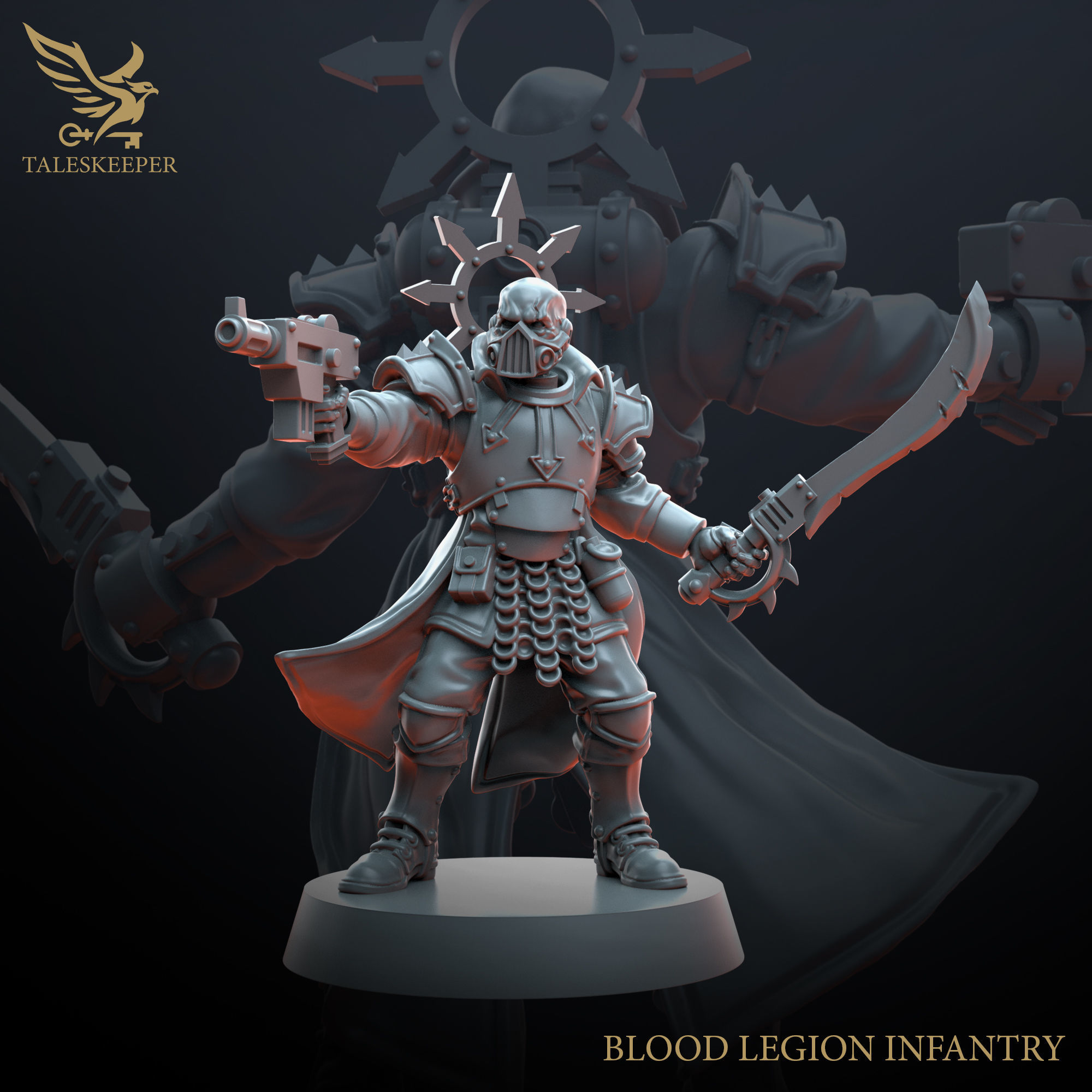 BLOOD LEGION 3D model 3D printable | CGTrader