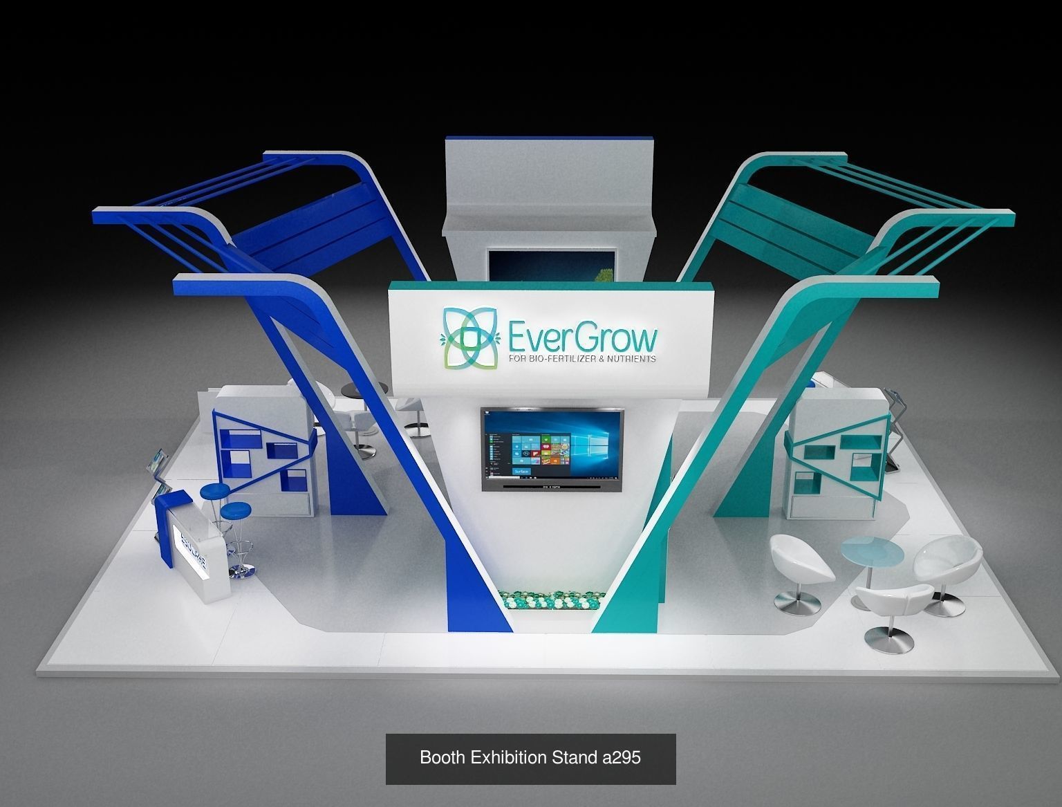 Booth Exhibition Stand G28 3D Model Collection | CGTrader