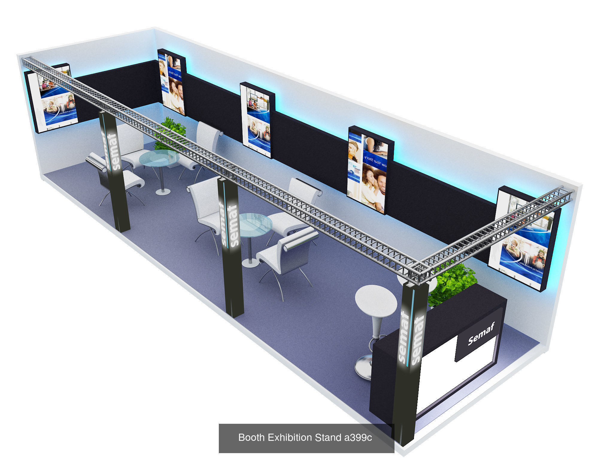 Booth Exhibition Stand G29 3D Model Collection | CGTrader