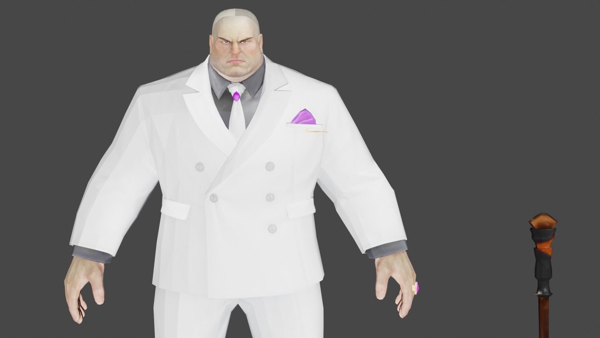 Kingpin 3D model 3D model rigged | CGTrader