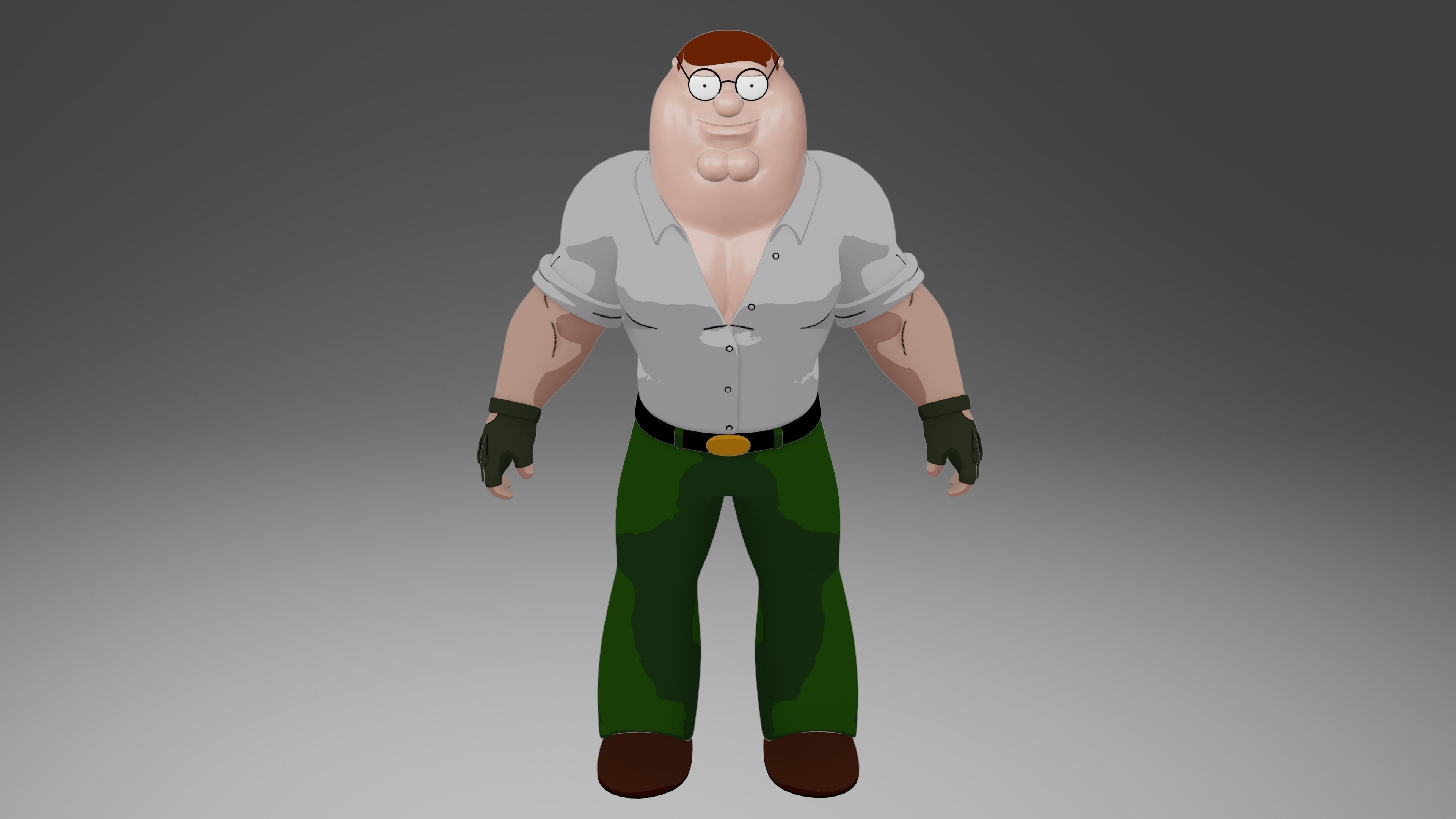 Peter Griffin from Family Guy 3D model | CGTrader