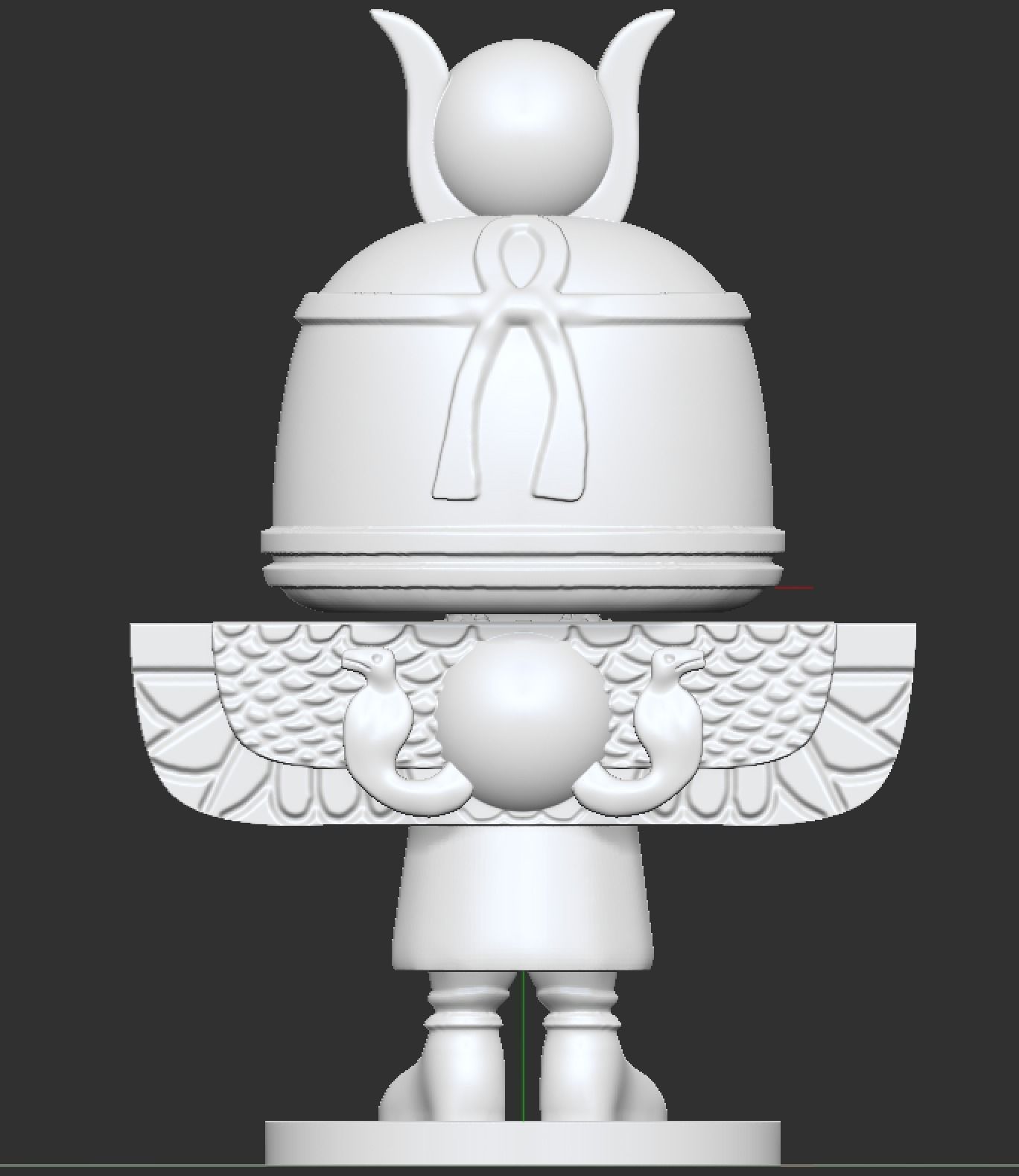 Goddess Isis HQ 3D printable 3D model | CGTrader