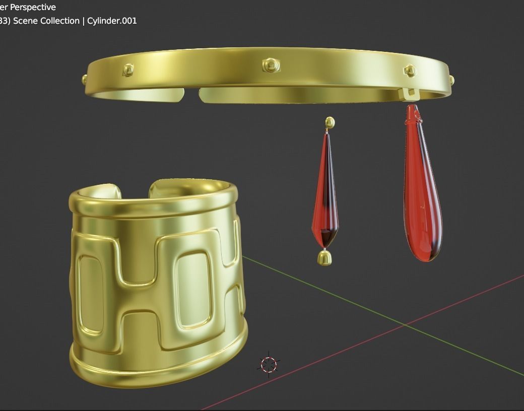 Flamme cosplay accessories set from frieren STL file 3D model 3D ...