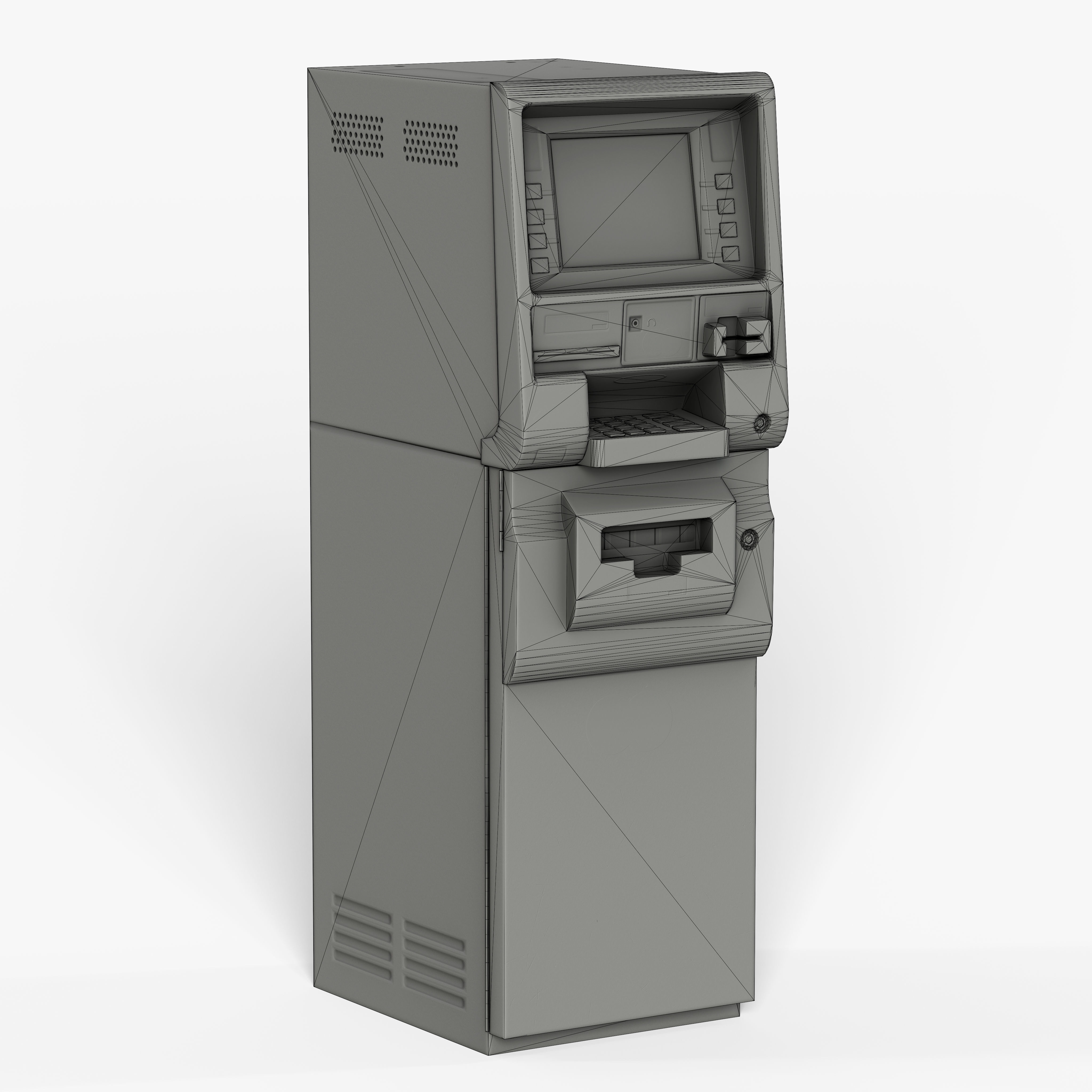 3D model ATM Freestanding VR / AR / low-poly | CGTrader