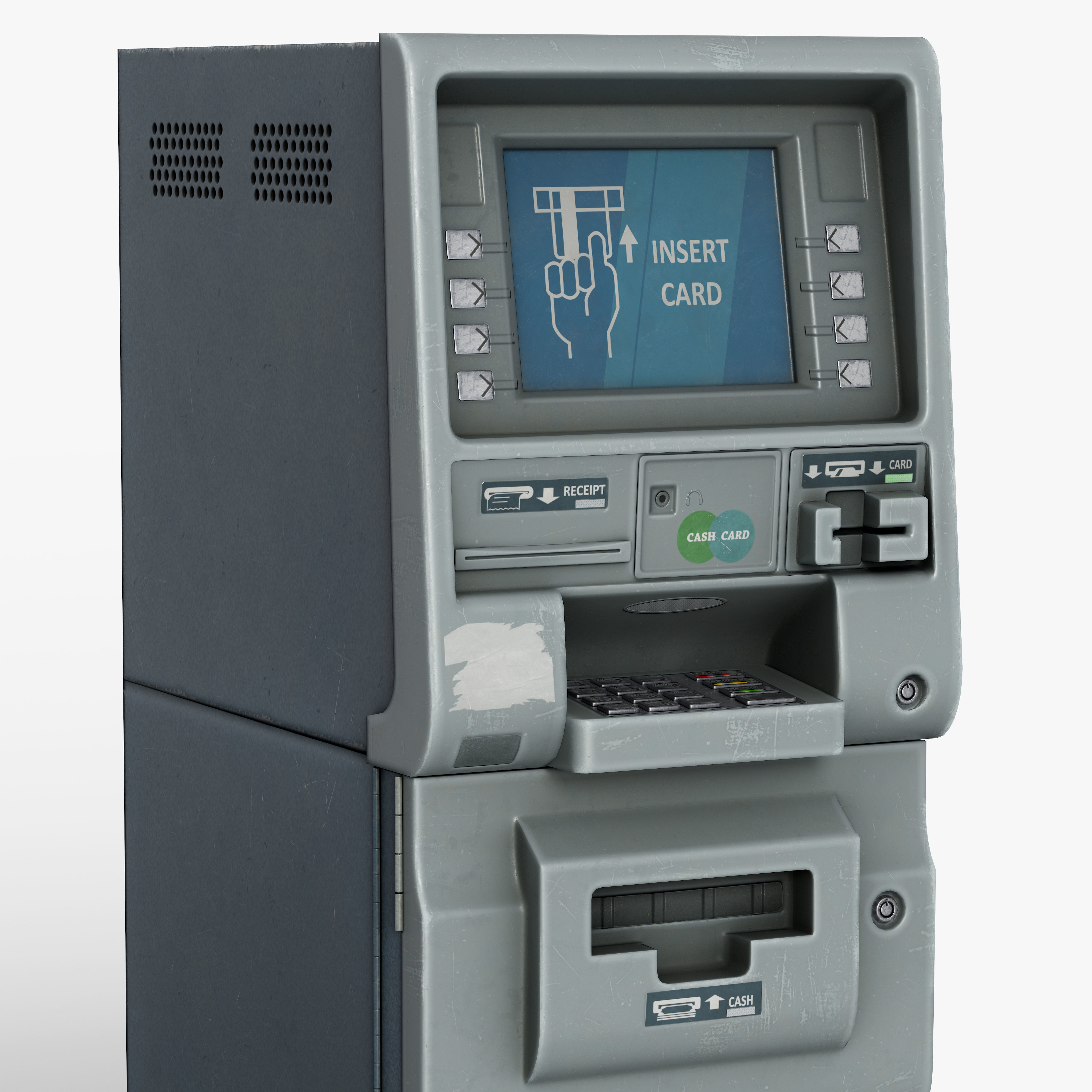 3D model ATM Freestanding VR / AR / low-poly | CGTrader