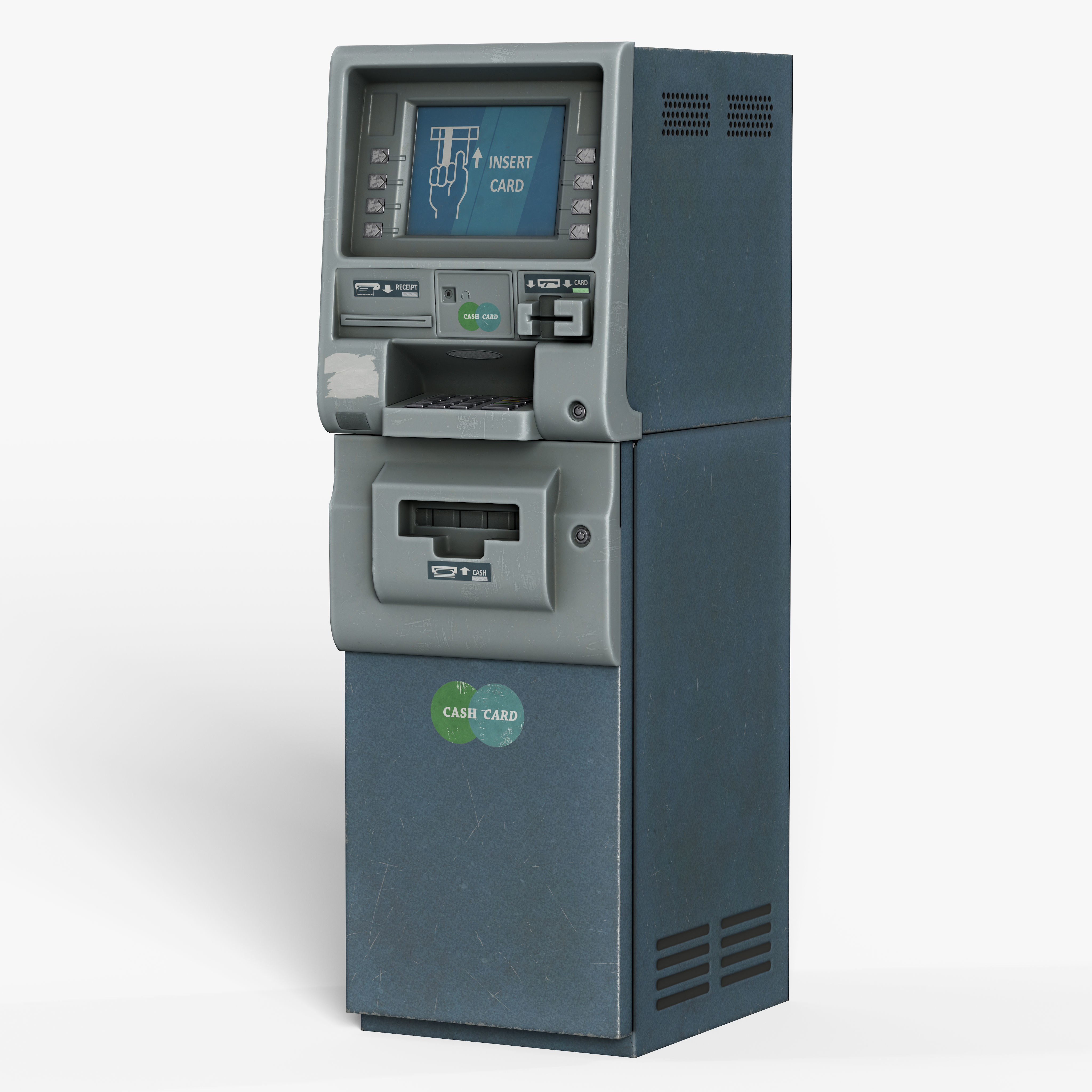 3D model ATM Freestanding VR / AR / low-poly | CGTrader