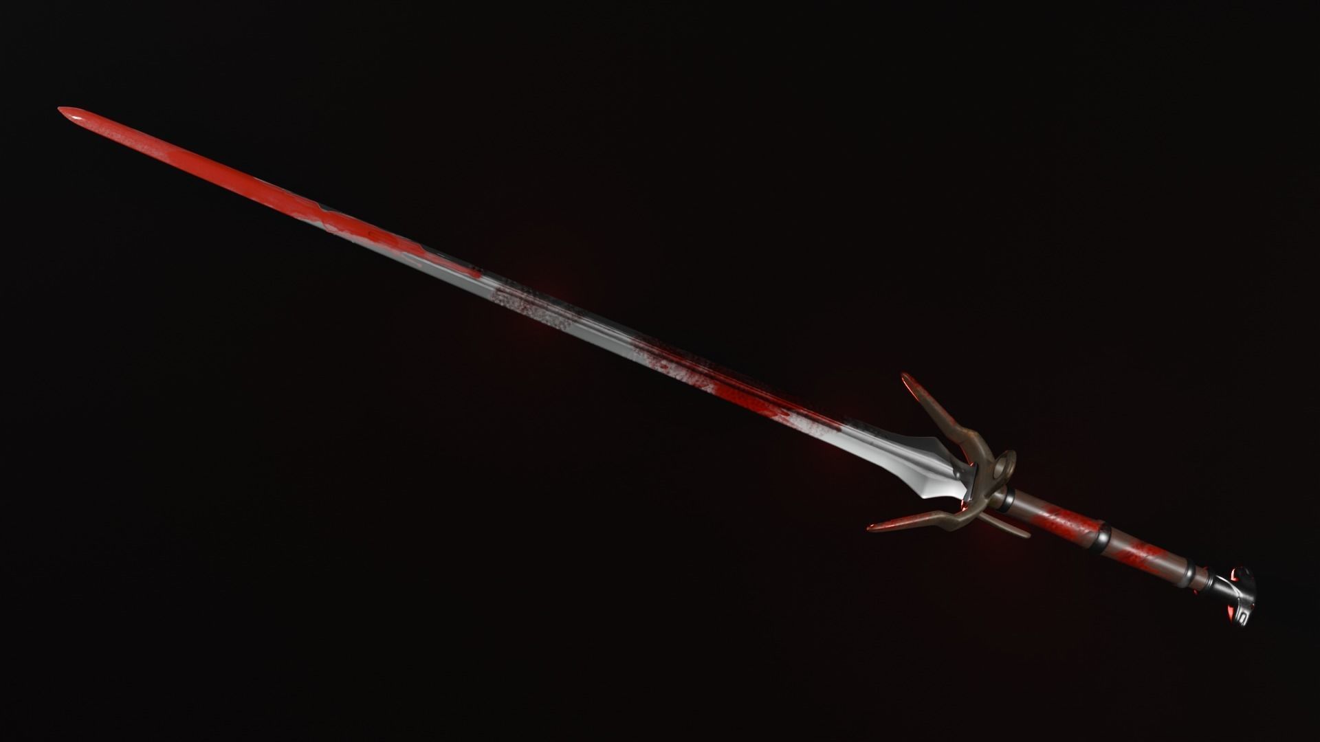 Medieval Two-handed Sword 4k Textures free 3D model | CGTrader