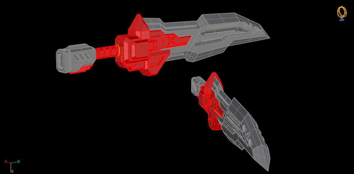 Transformers Optimus Cybertronian Sword 3D model 3D printable | CGTrader