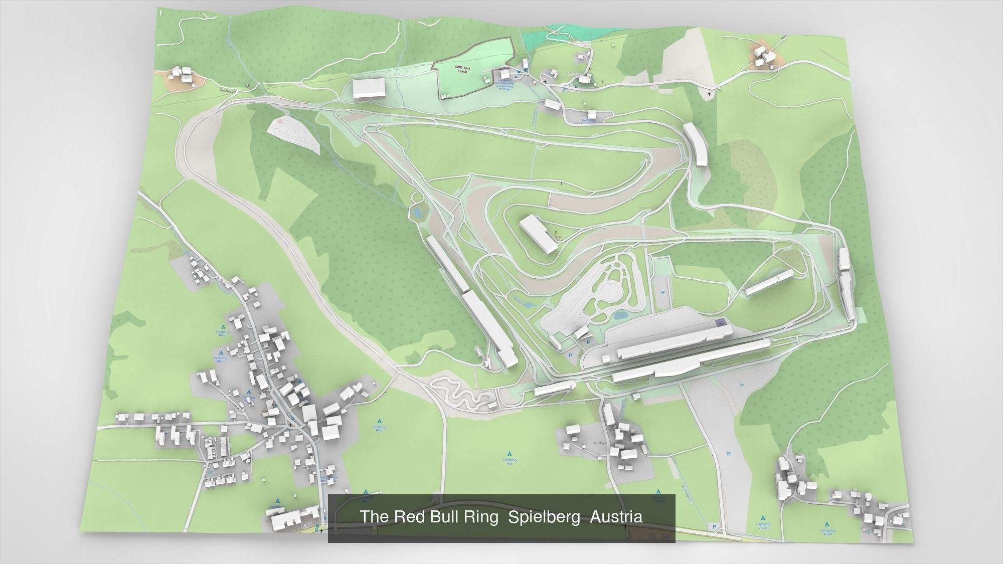 4 racing rings of Europe 3D Model Collection | CGTrader