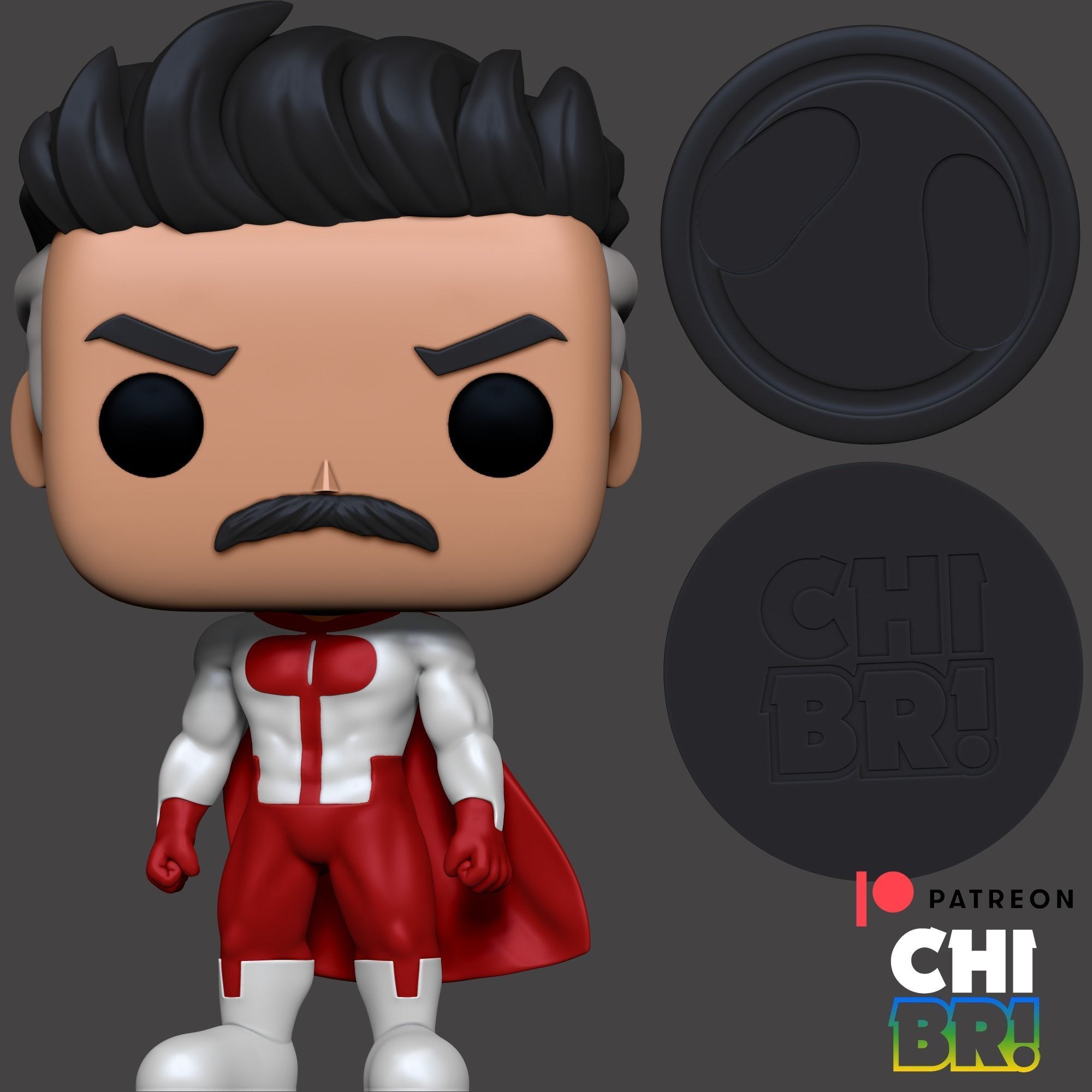 OMNI MAN INVINCIBLE - FUNKO 3D model 3D printable | CGTrader