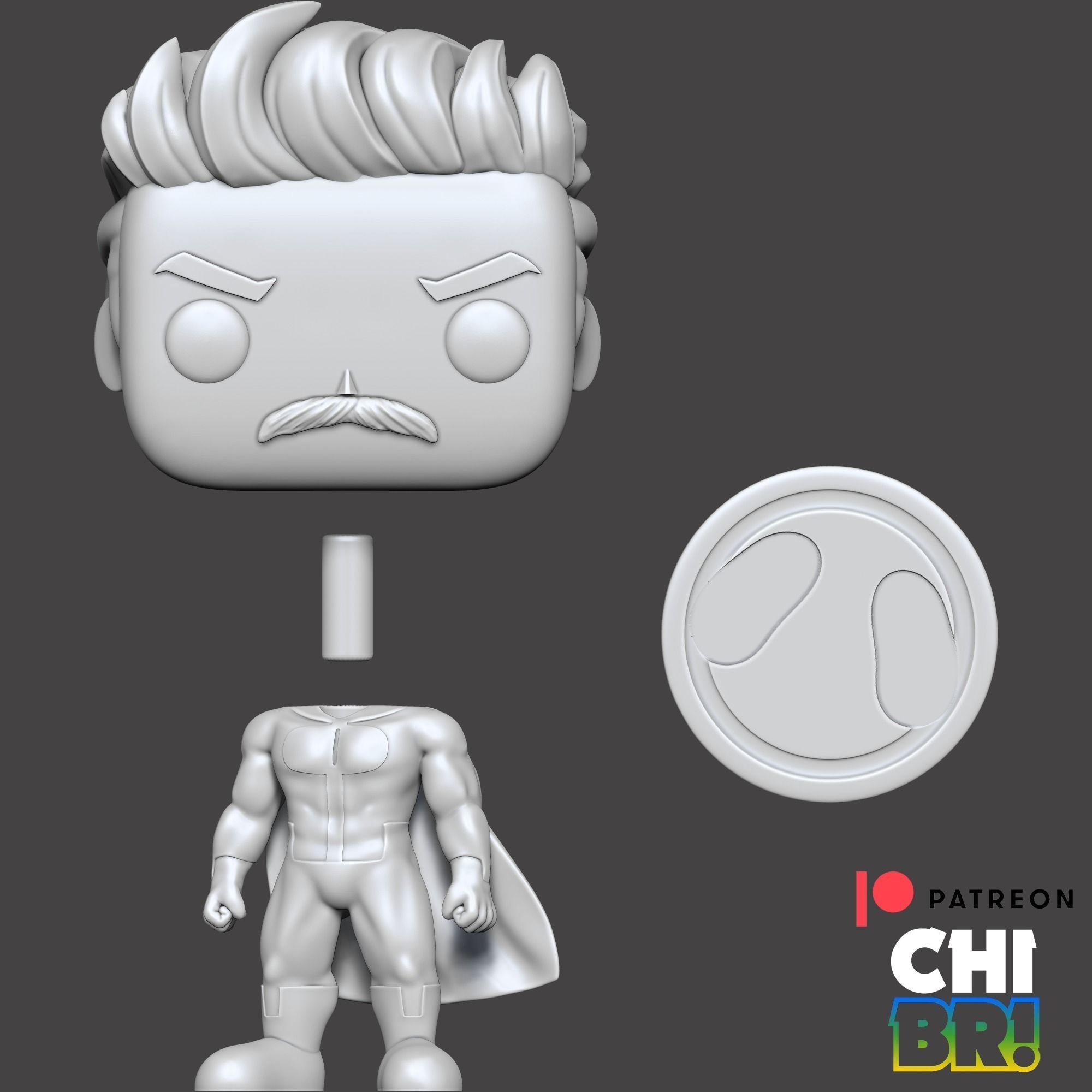 OMNI MAN INVINCIBLE - FUNKO 3D model 3D printable | CGTrader