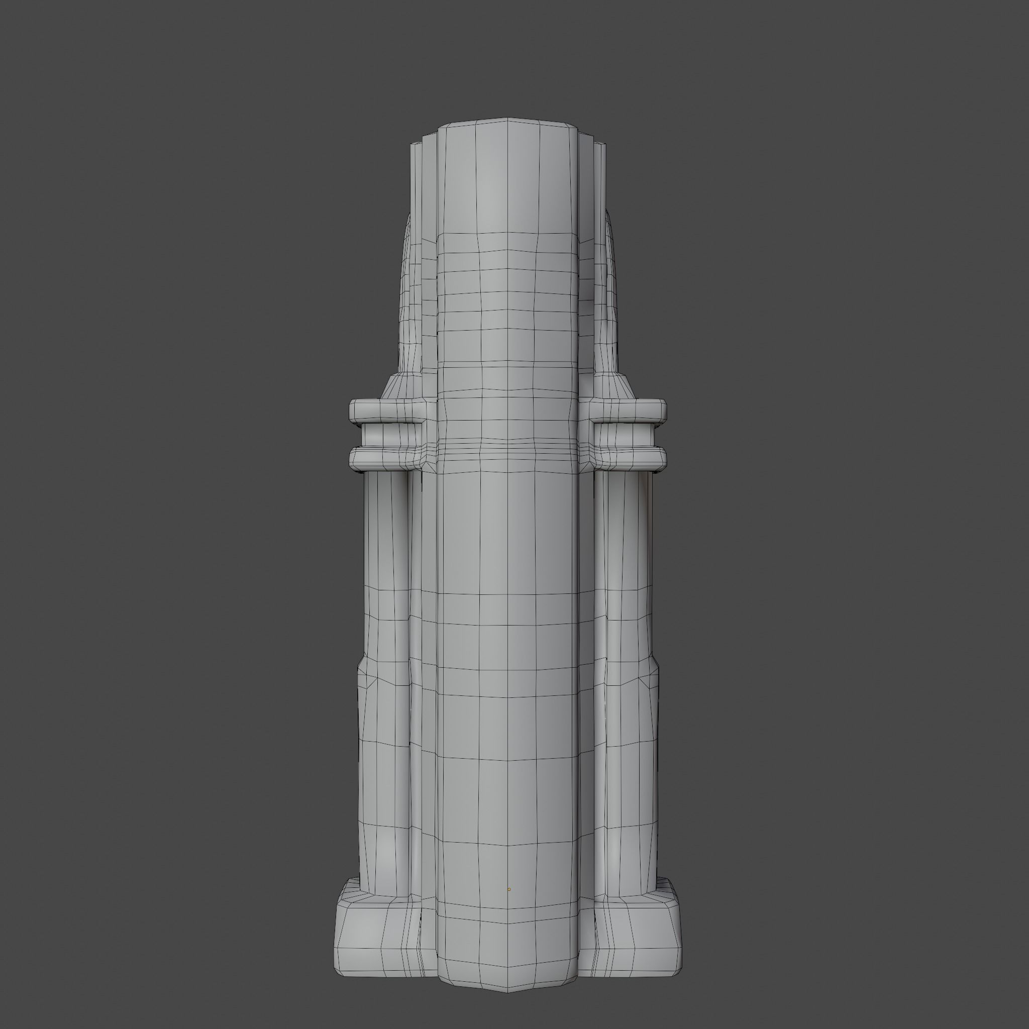 3D model Huge Wall VR / AR / low-poly | CGTrader