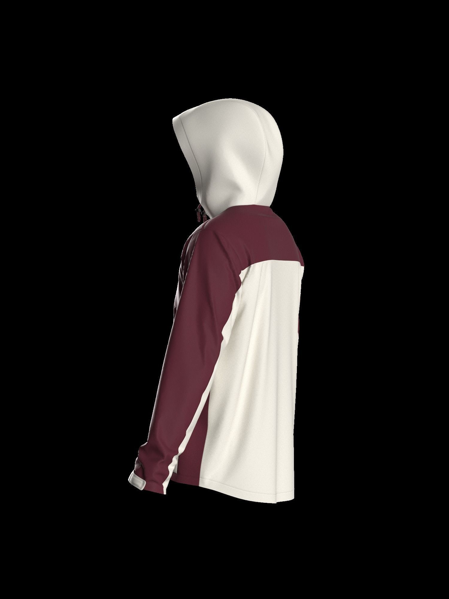 Male jacket rain coat 3D model animated rigged | CGTrader