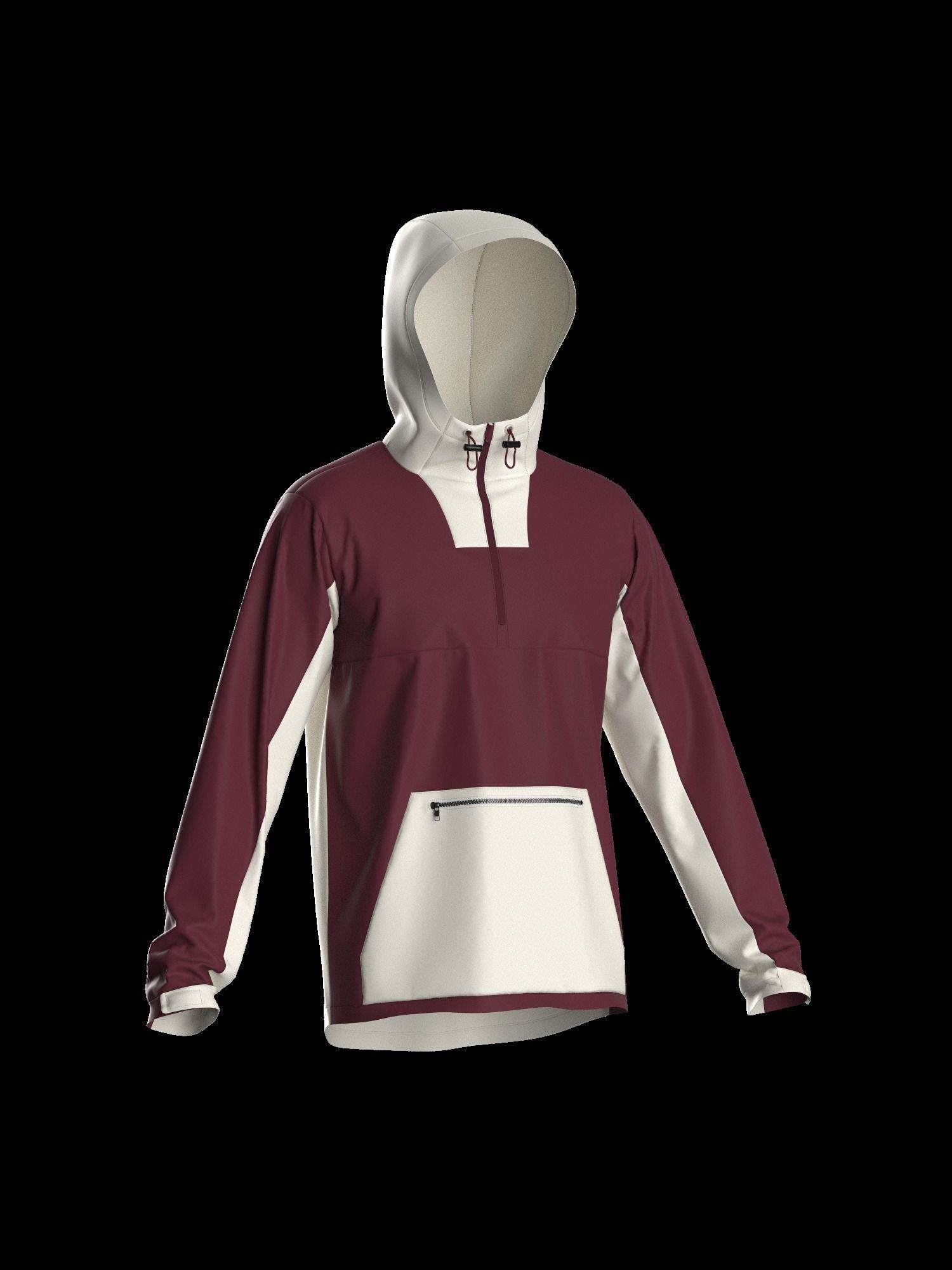 Male jacket rain coat 3D model animated rigged | CGTrader