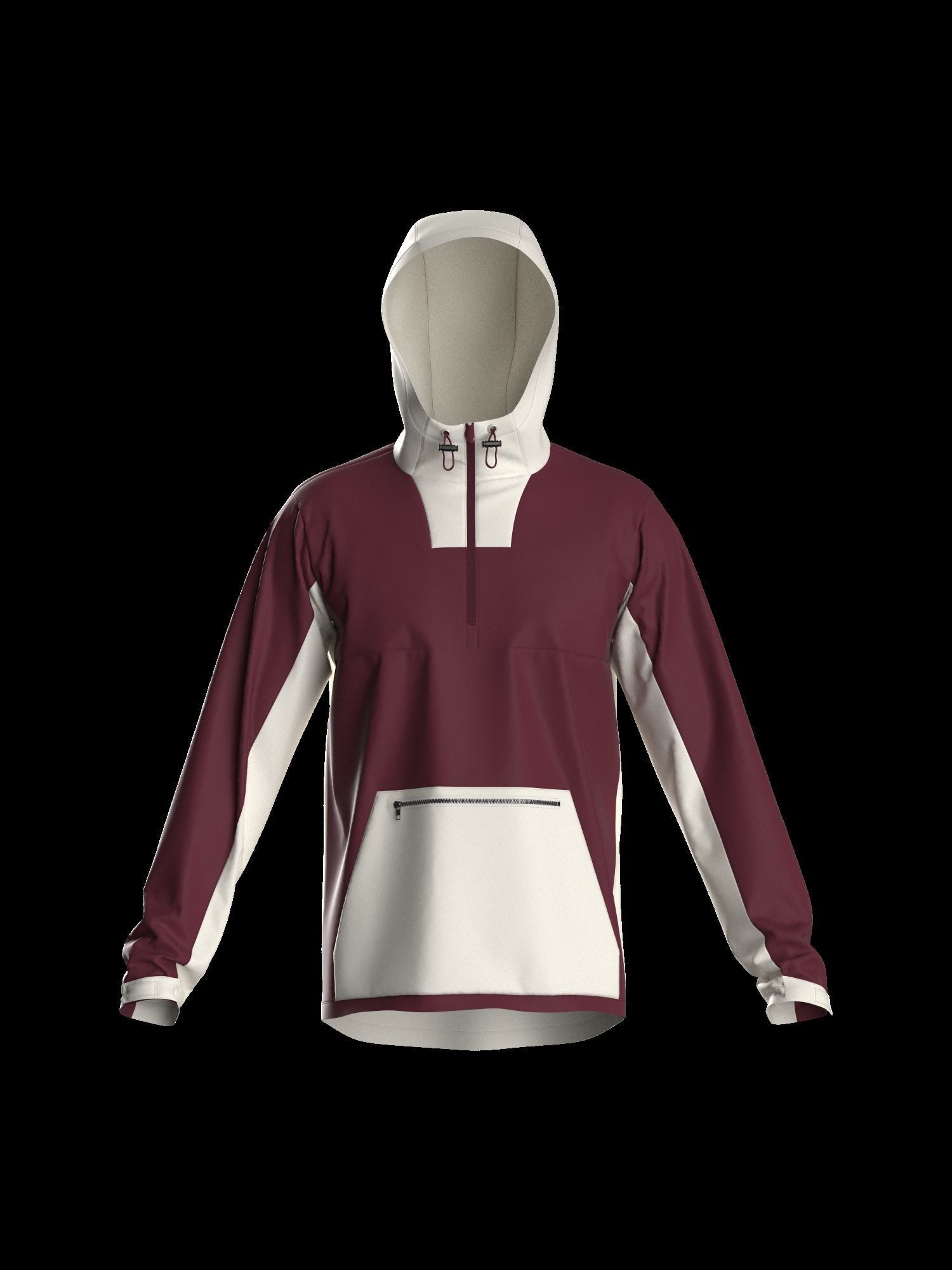 Male jacket rain coat 3D model animated rigged | CGTrader