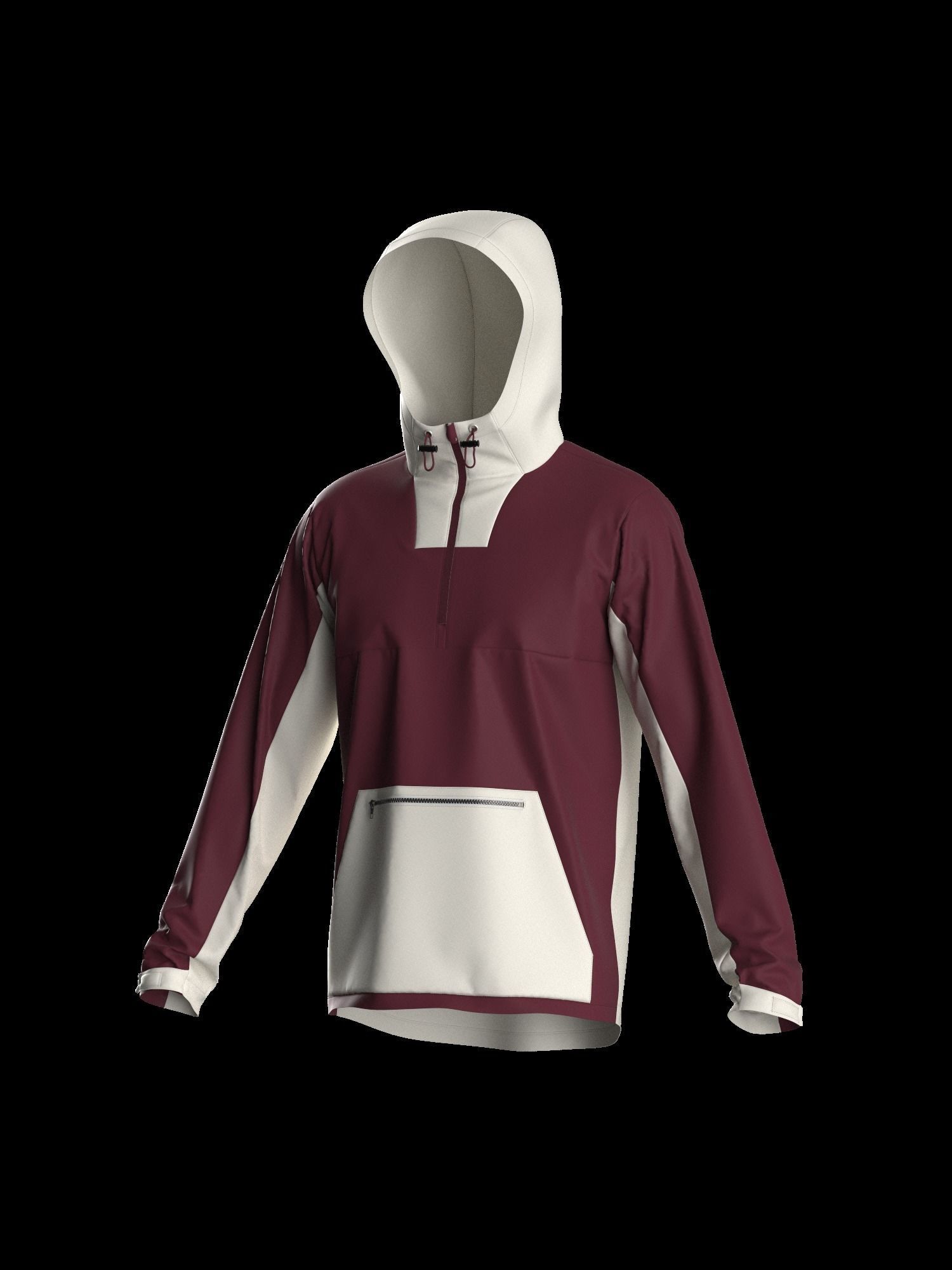 Male jacket rain coat 3D model animated rigged | CGTrader