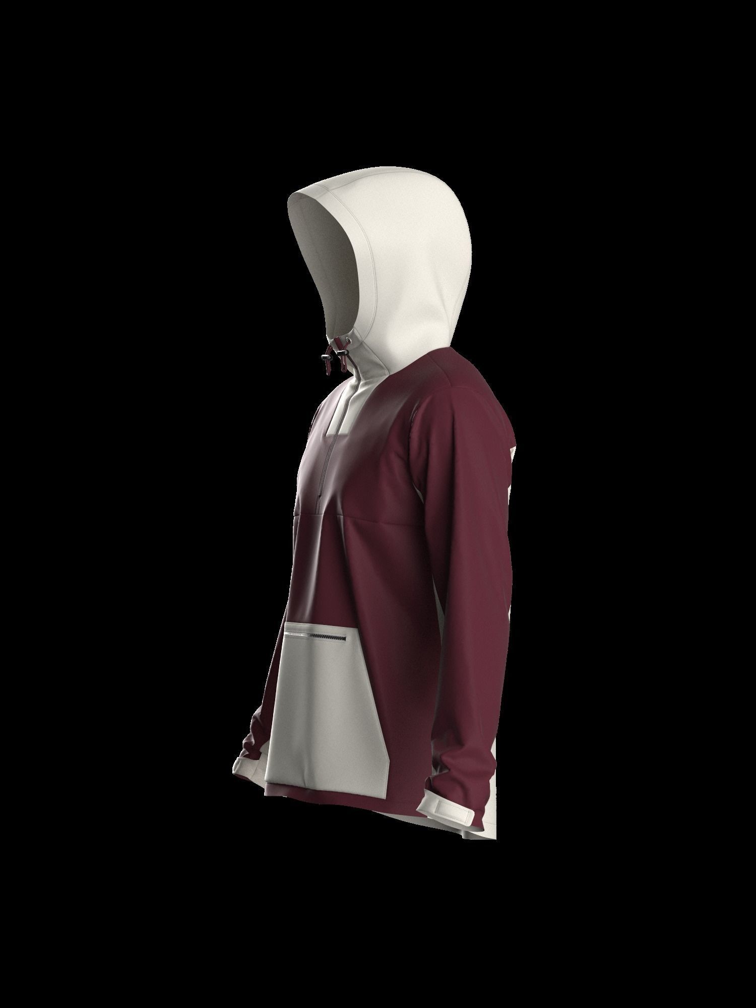 Male jacket rain coat 3D model animated rigged | CGTrader