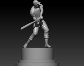 Baseball player 3D Print Models | CGTrader