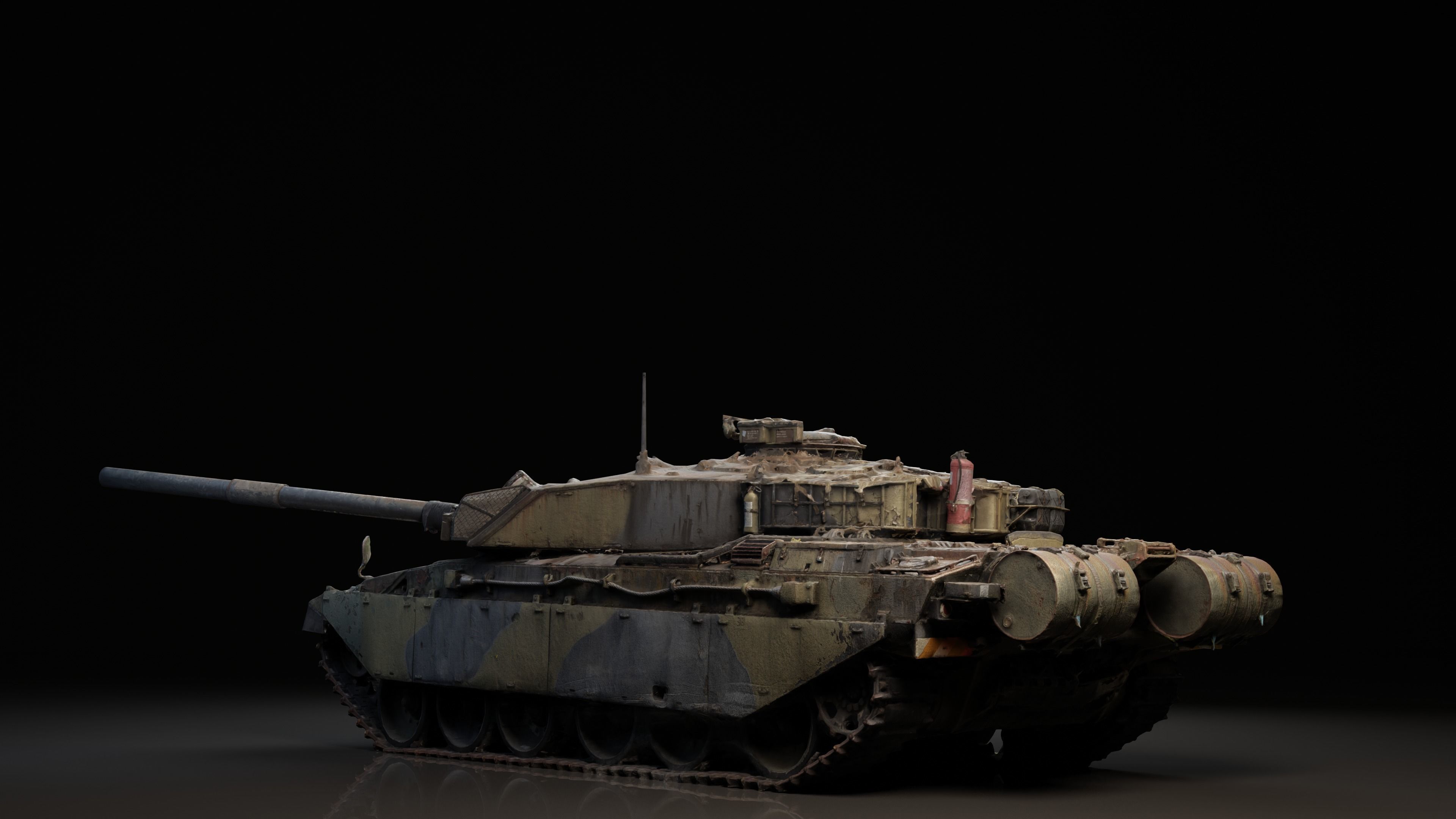 Challenger 1 Tank 3D model | CGTrader