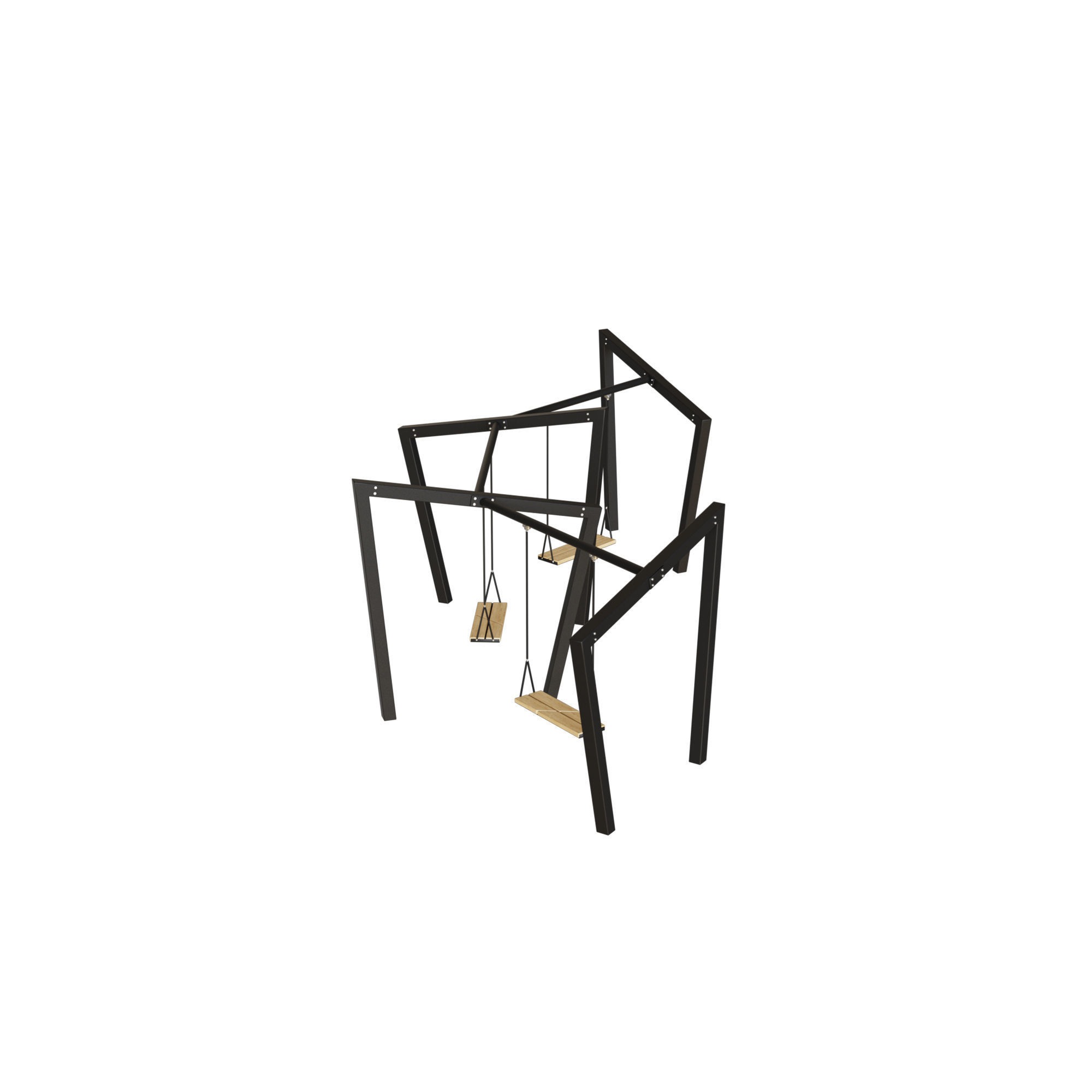 Swing Karakurt with seats 3D model | CGTrader