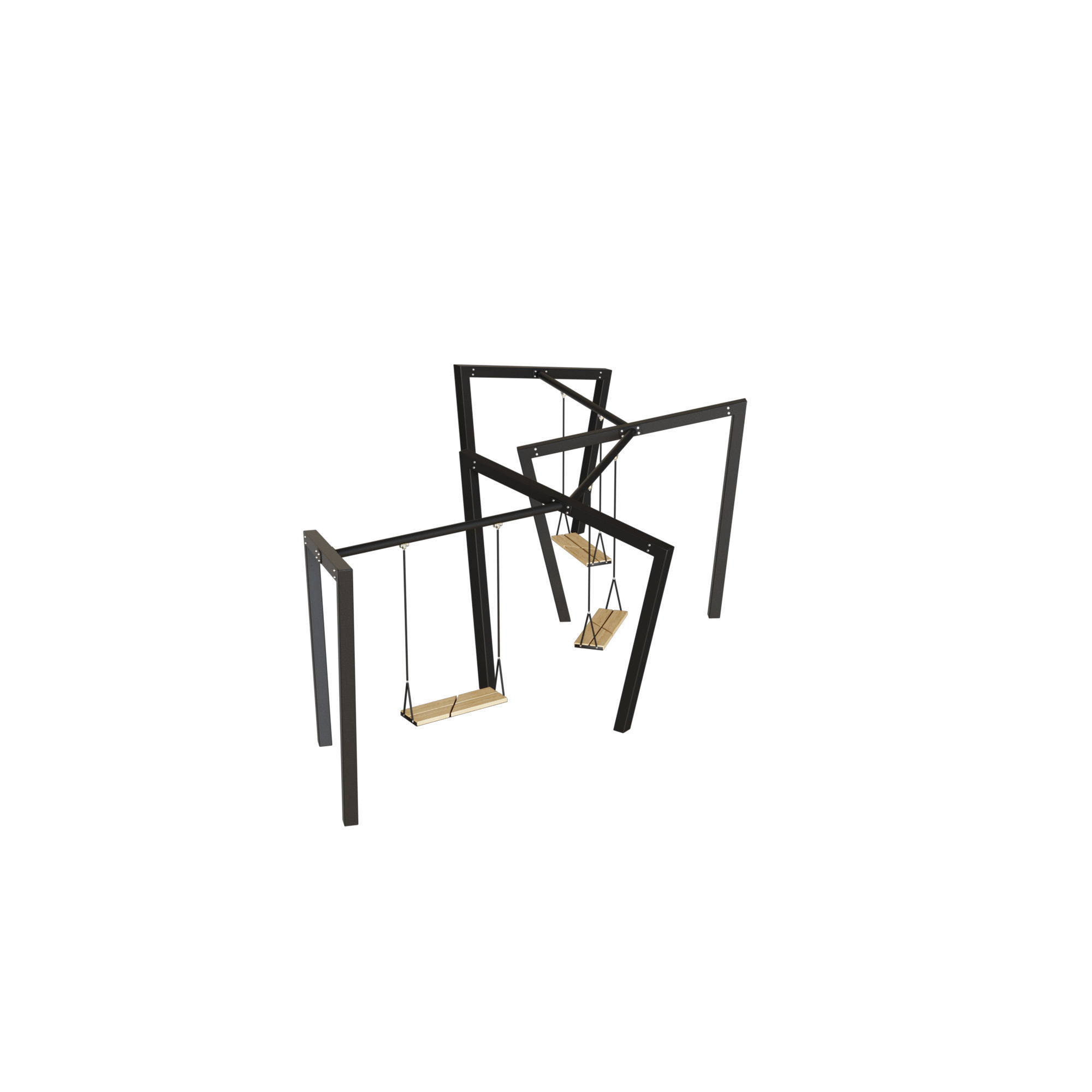 Swing Karakurt with seats 3D model | CGTrader