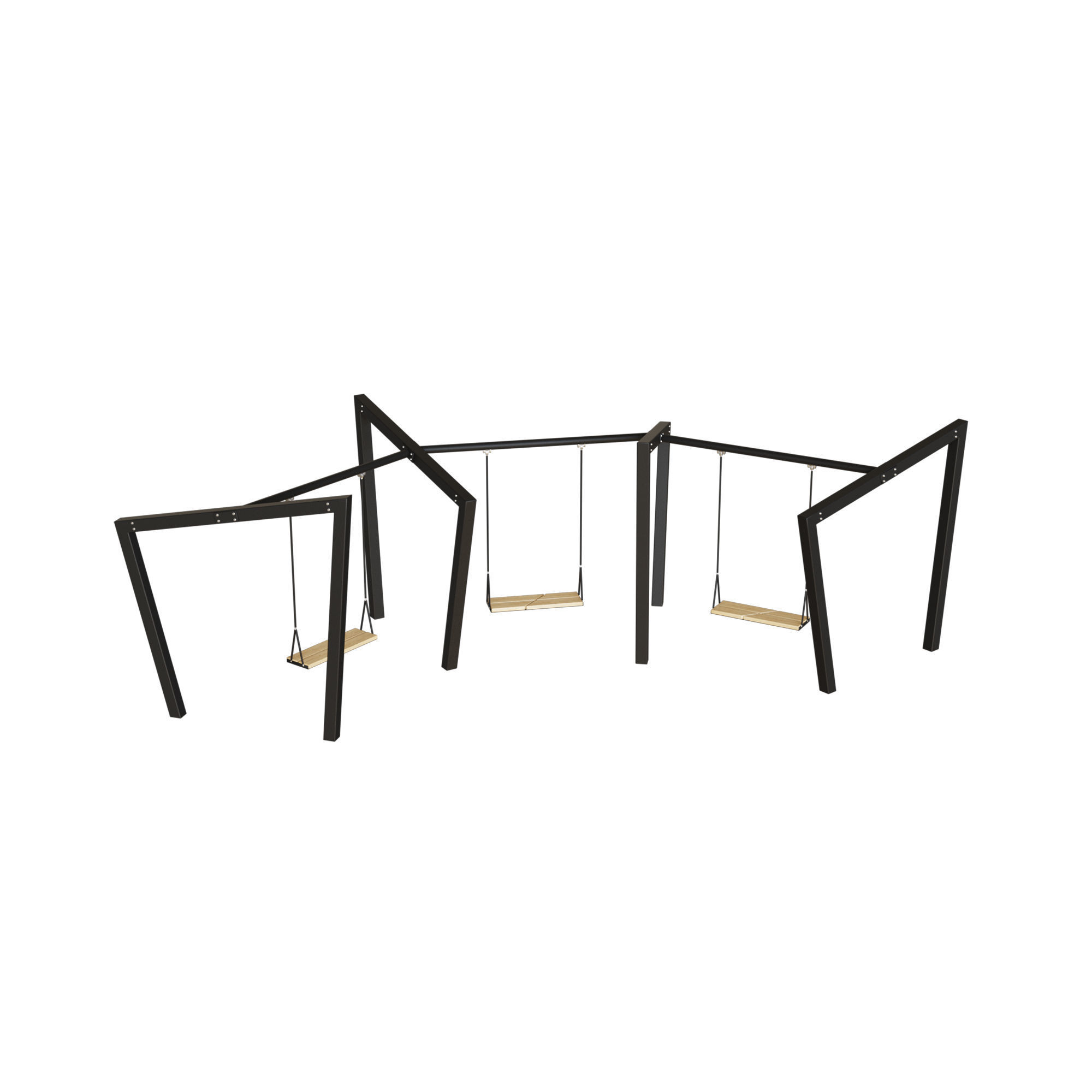 Swing Karakurt with seats 3D model | CGTrader