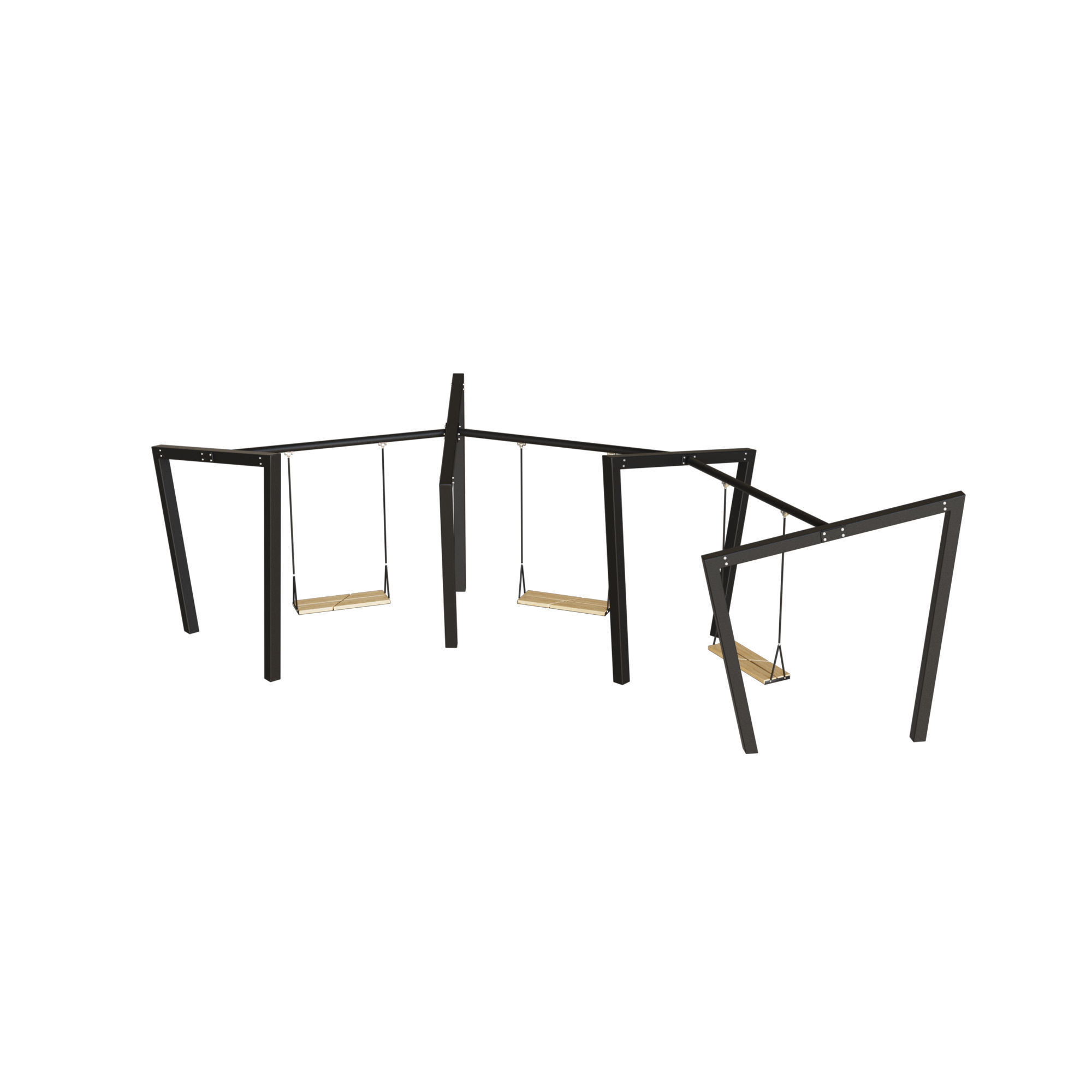 Swing Karakurt with seats 3D model | CGTrader