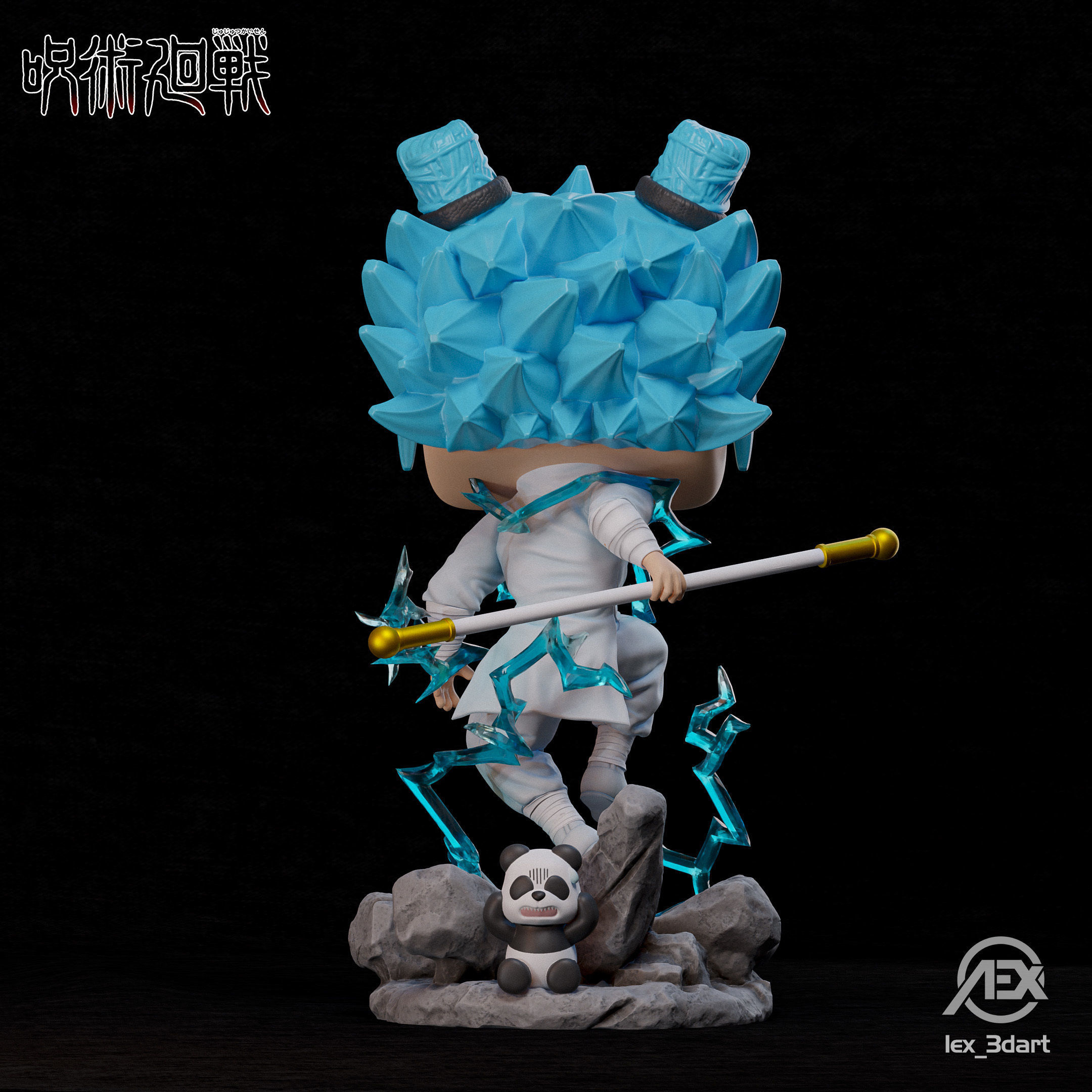 Hajime Kashimo - Jujutsu Kaisen Fan - Art 3D model 3D printable | CGTrader