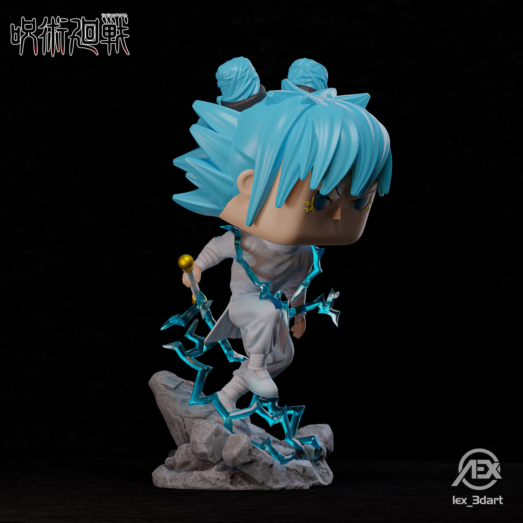 Hajime Kashimo - Jujutsu Kaisen Fan - Art 3D model 3D printable | CGTrader