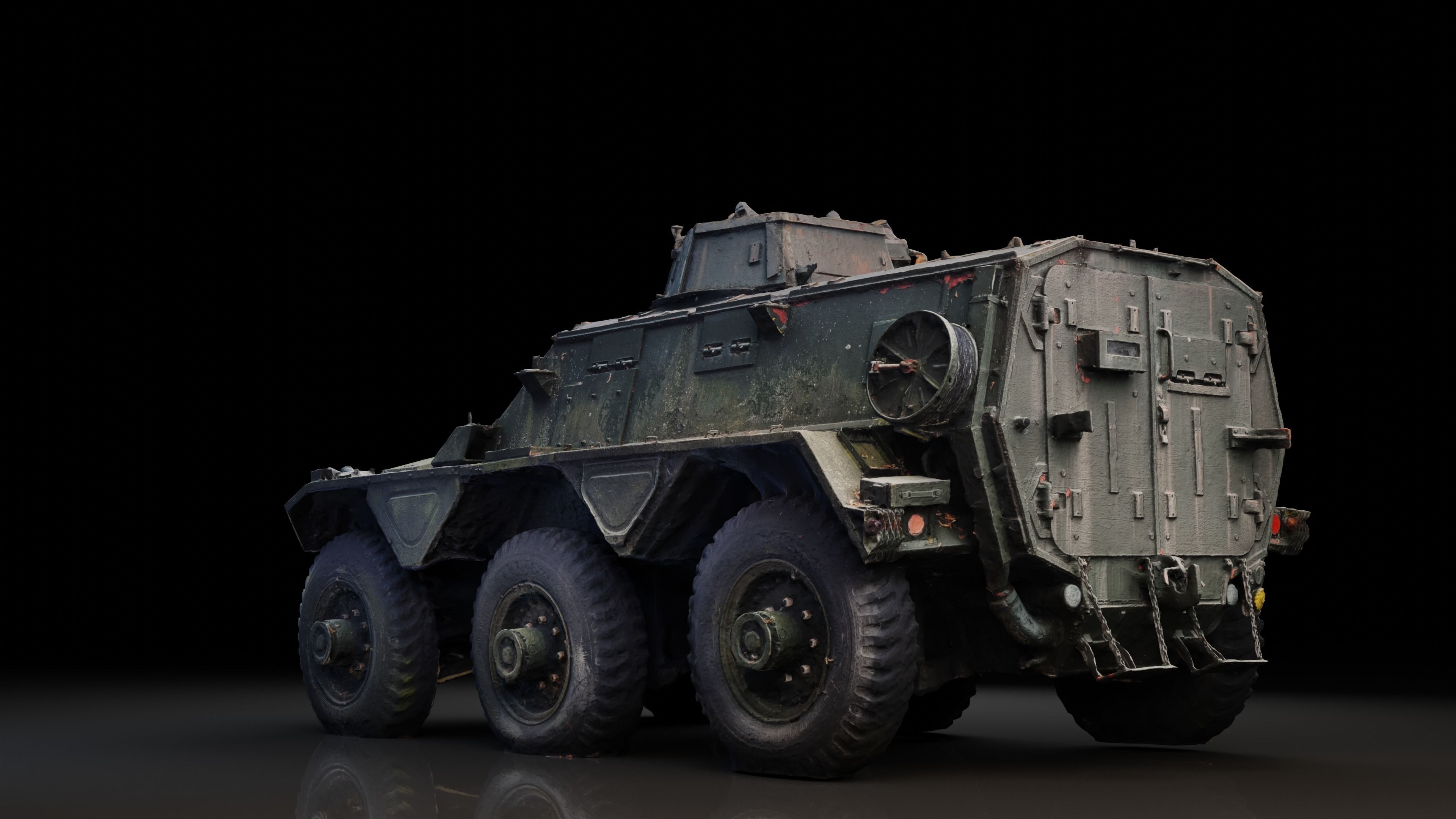 Saracen APC 3D model | CGTrader