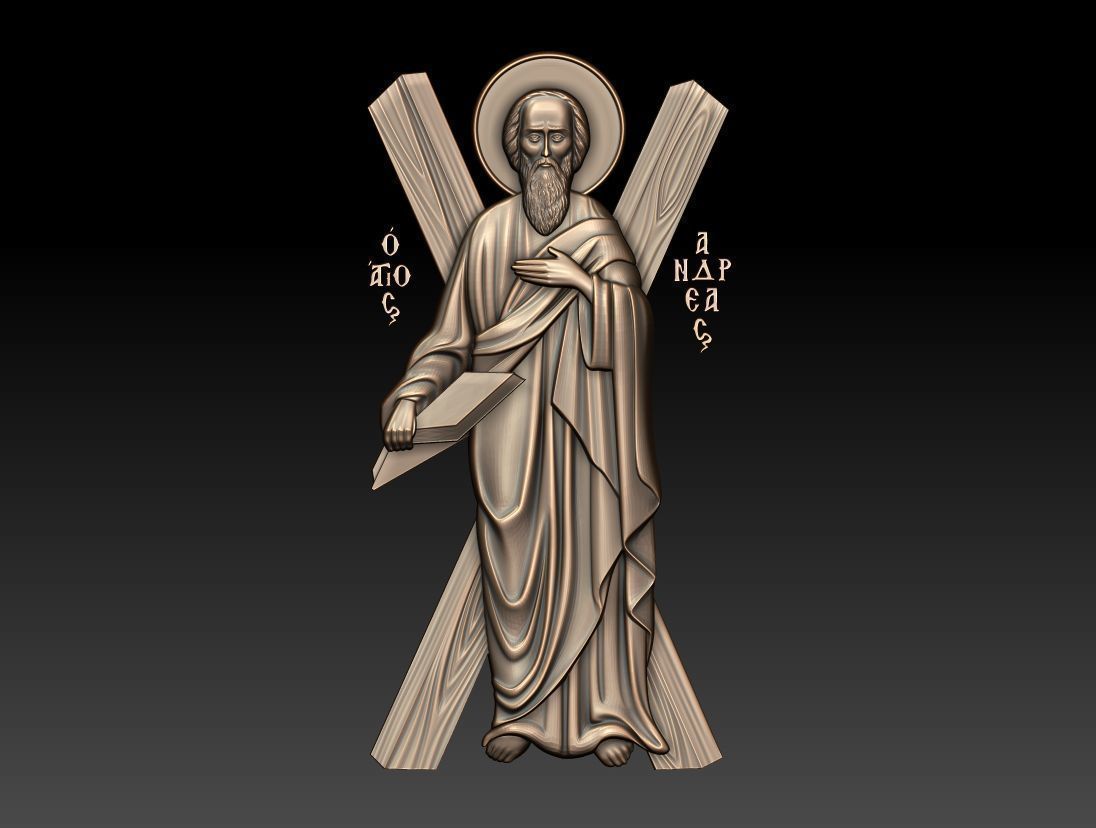 Andrew the Apostle v2 3D model 3D printable | CGTrader