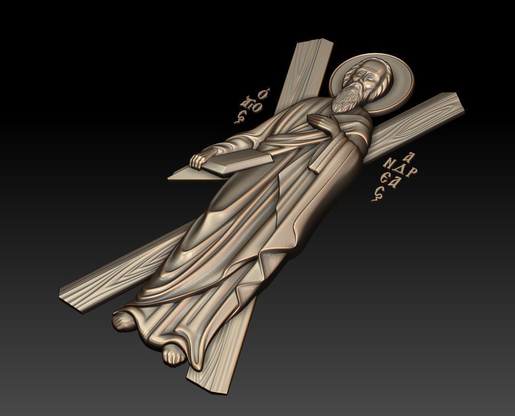 Andrew the Apostle v2 3D model 3D printable | CGTrader